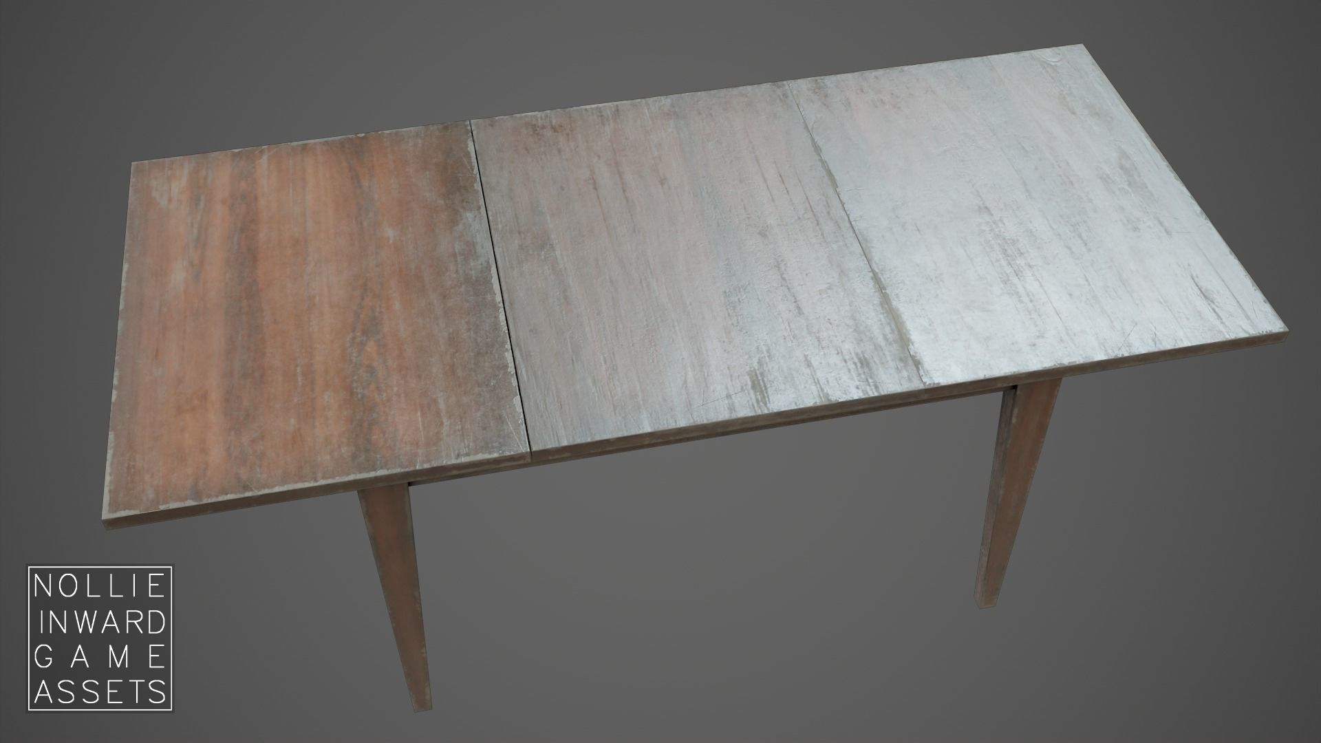 3D model Soviet Table Variant 1 Damaged VR / AR / low-poly | CGTrader