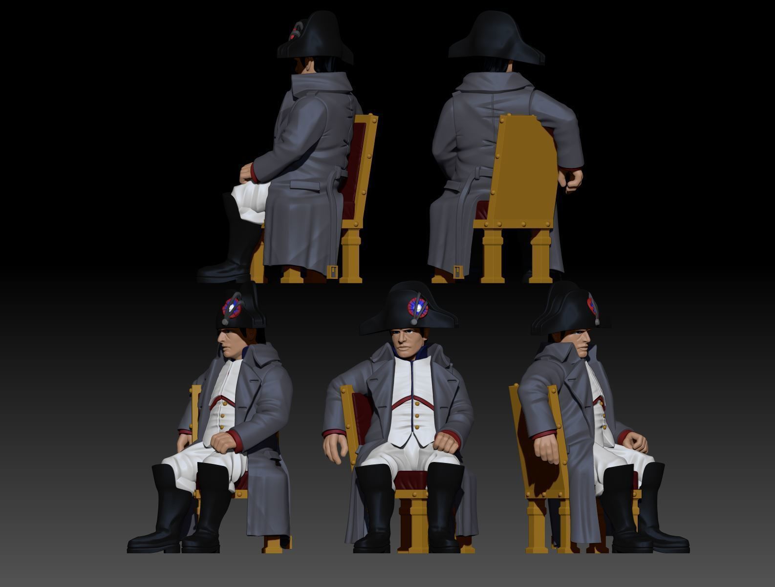 Valour Korps - Napoleon 3D model 3D printable | CGTrader