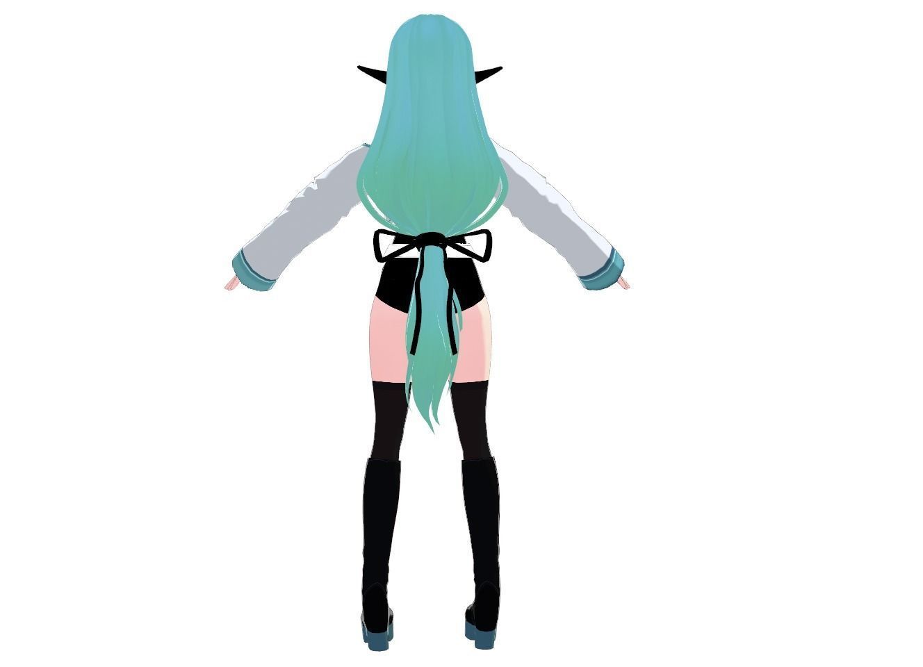 3D model Half Alien Vtuber VR / AR / low-poly | CGTrader