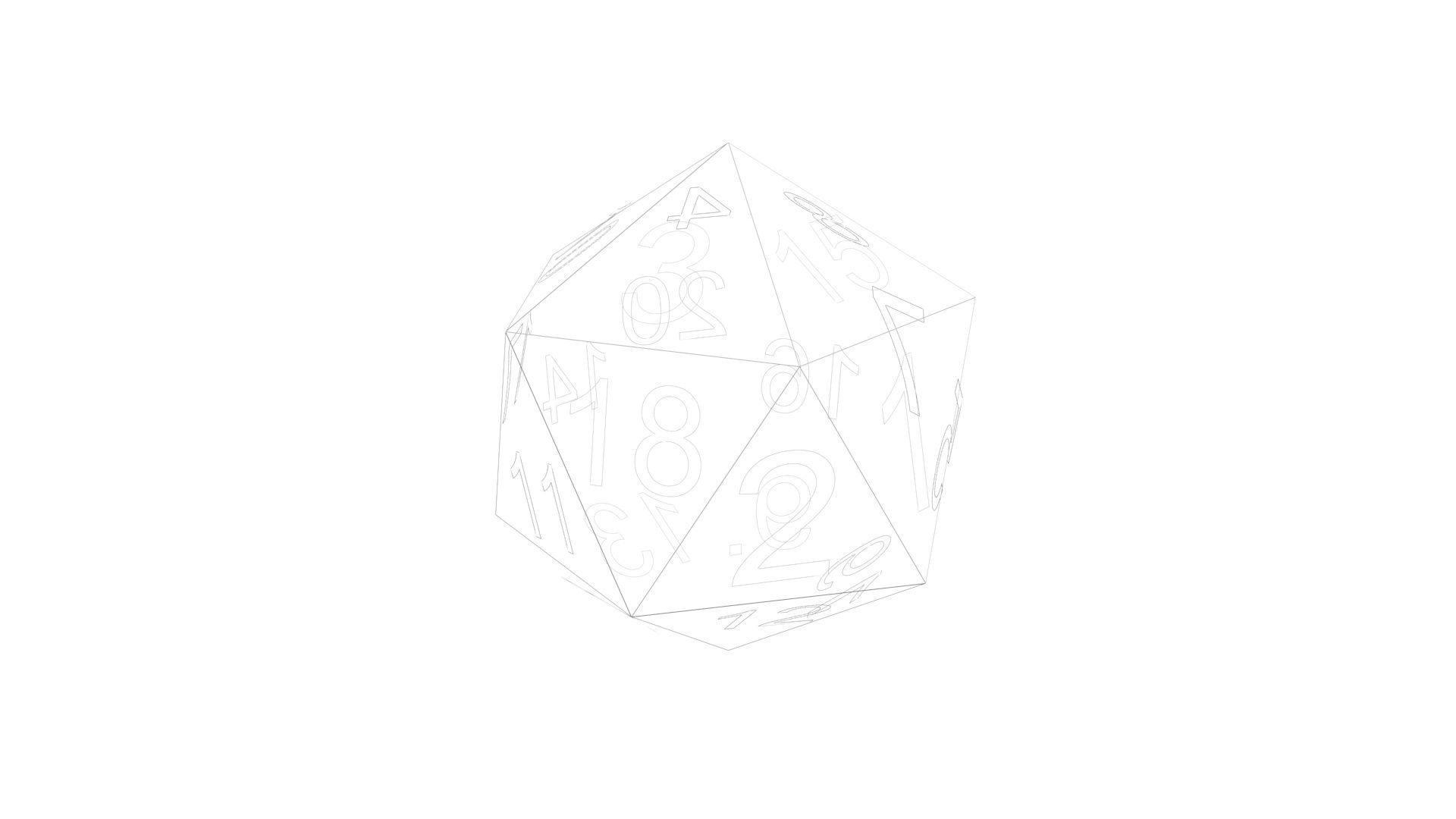 Polyhedral Dices 3D model 3D printable animated | CGTrader