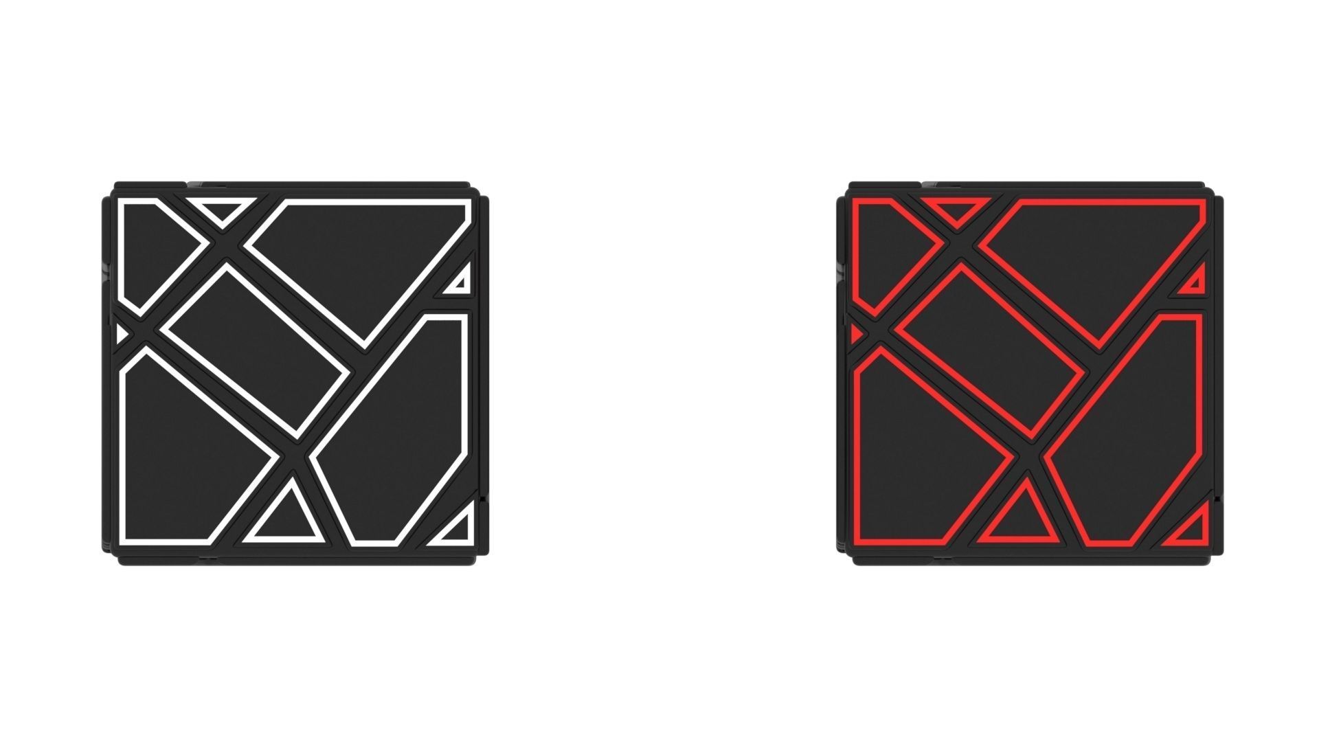 Ghost Cubes 3D model | CGTrader