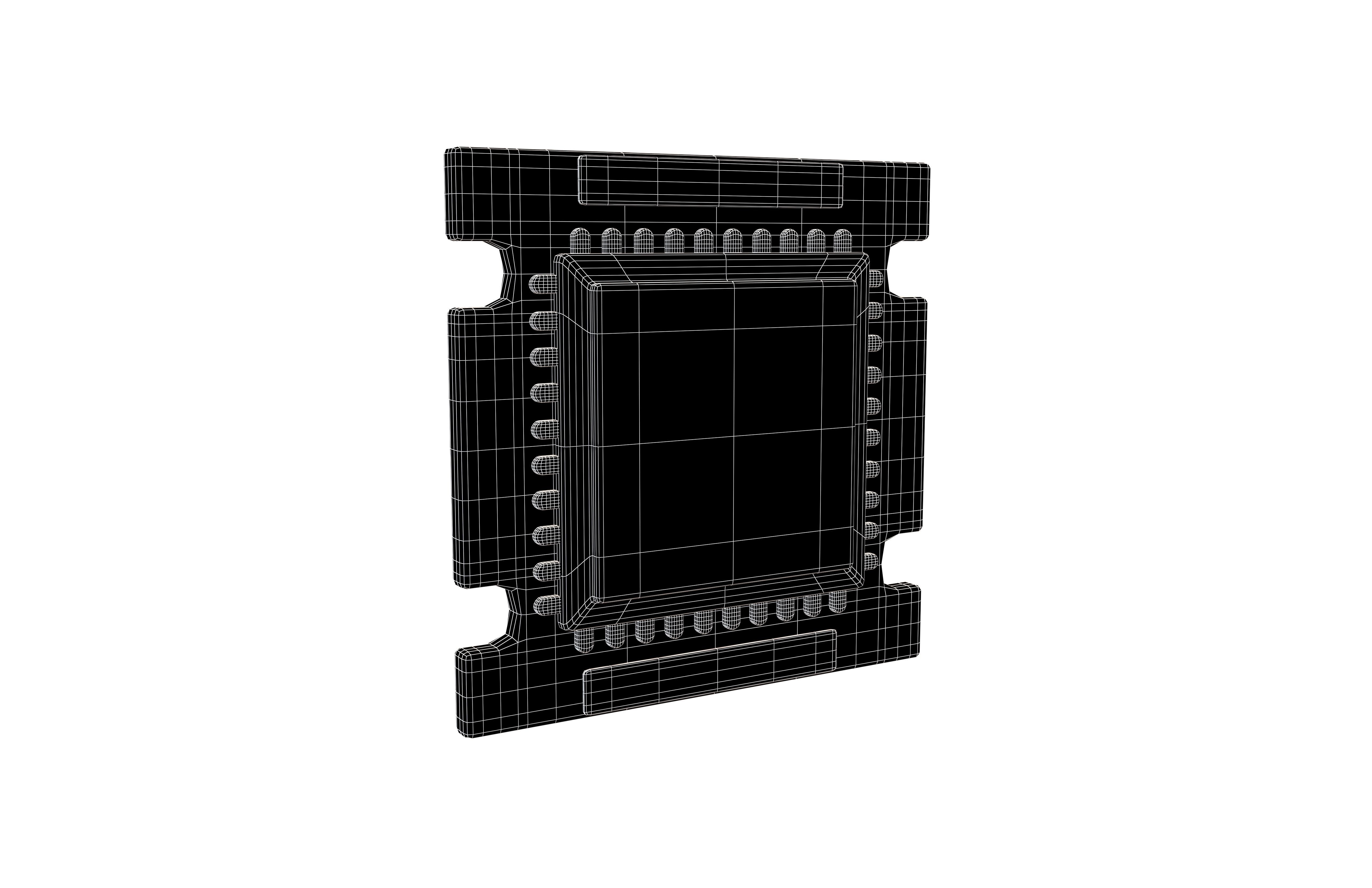 3D model CPU Icon V1 002 VR / AR / low-poly | CGTrader