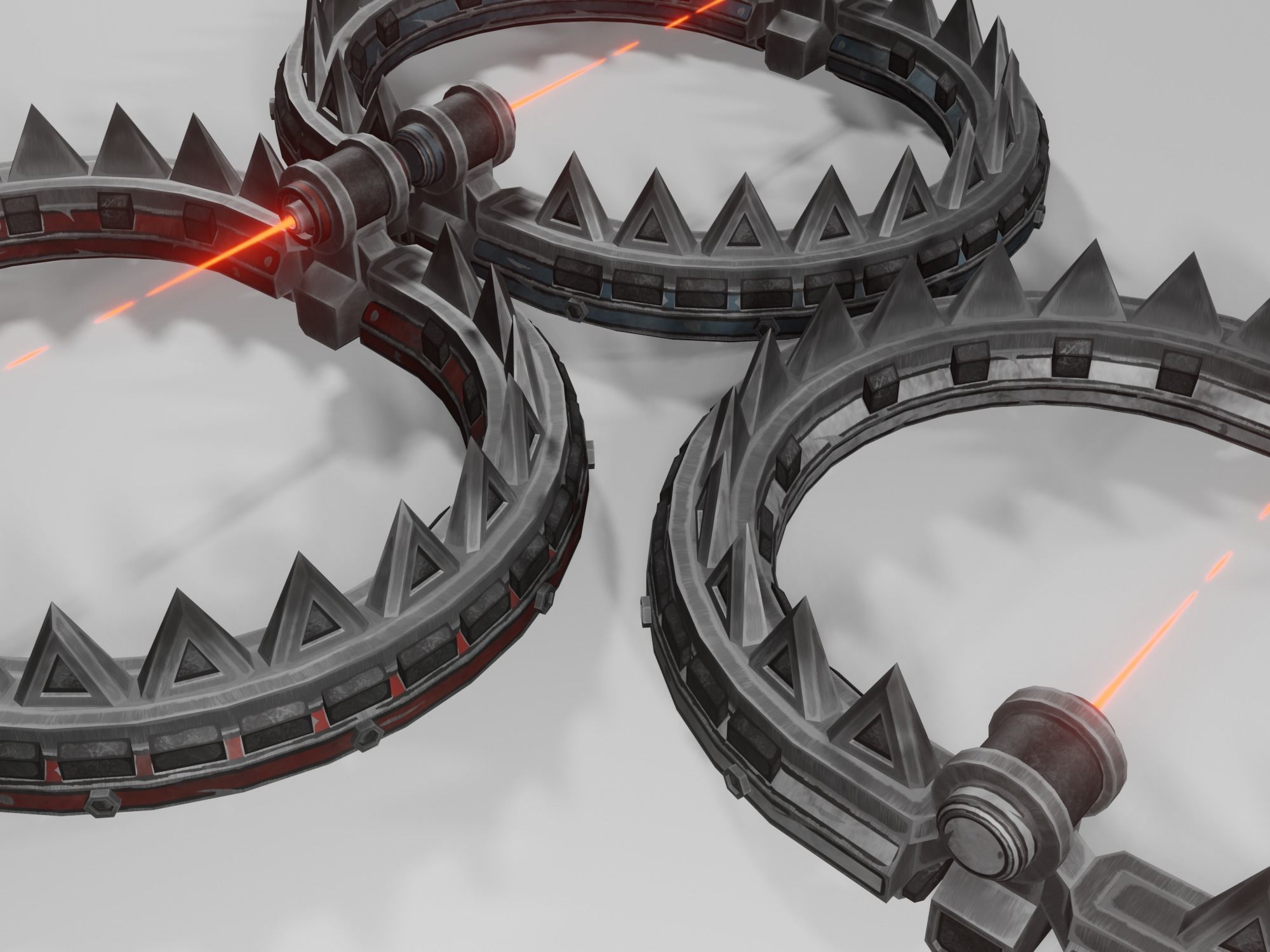 3D model Sci-fi trap VR / AR / low-poly | CGTrader