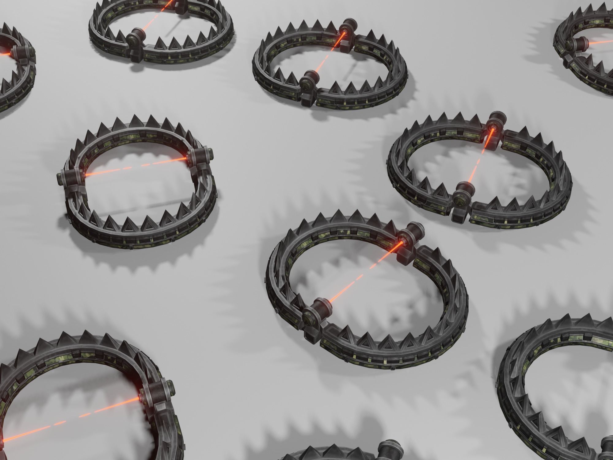 3D model Sci-fi trap VR / AR / low-poly | CGTrader