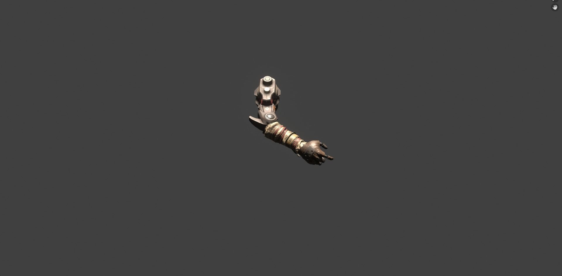 FPS Arms free VR / AR / low-poly 3D model rigged | CGTrader