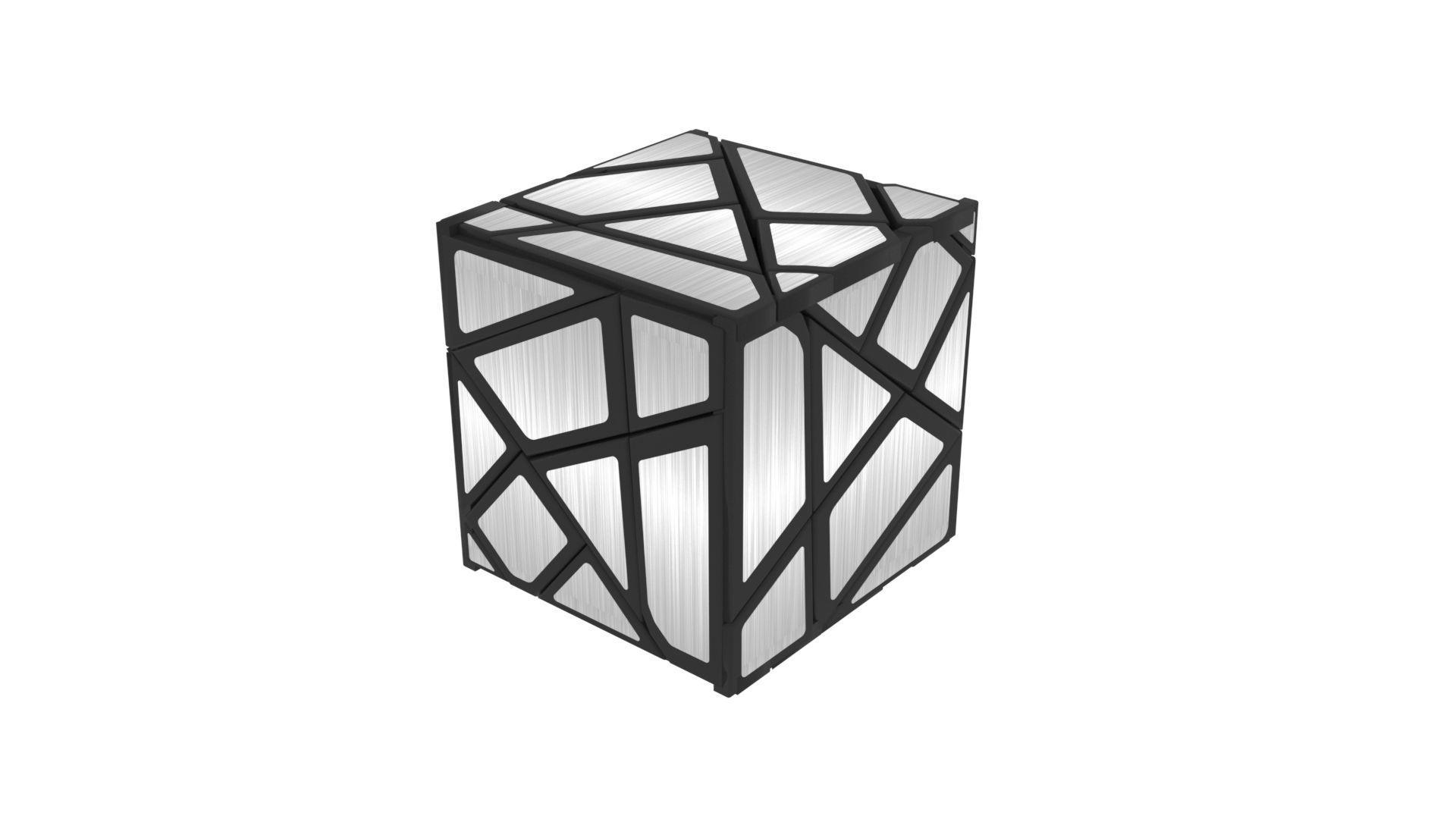 Ghost Cube 3D model | CGTrader