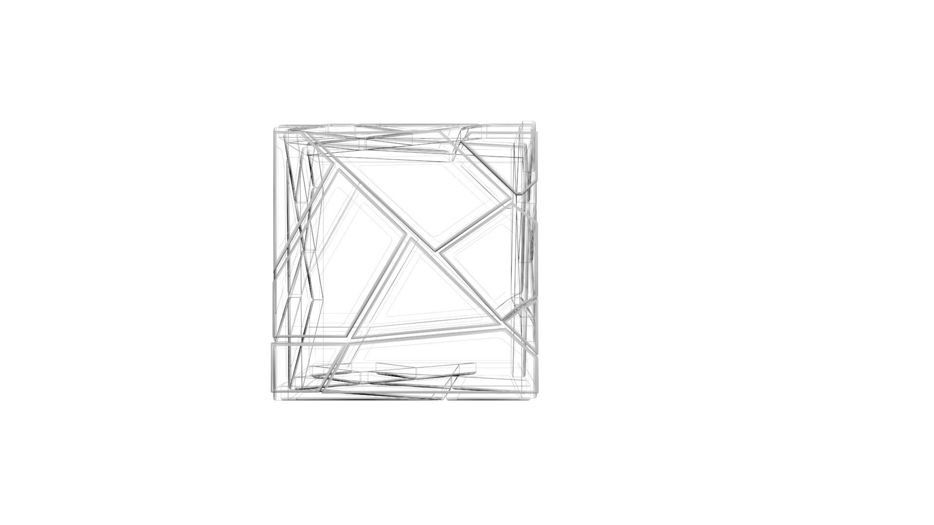 Ghost Cube 3D model | CGTrader