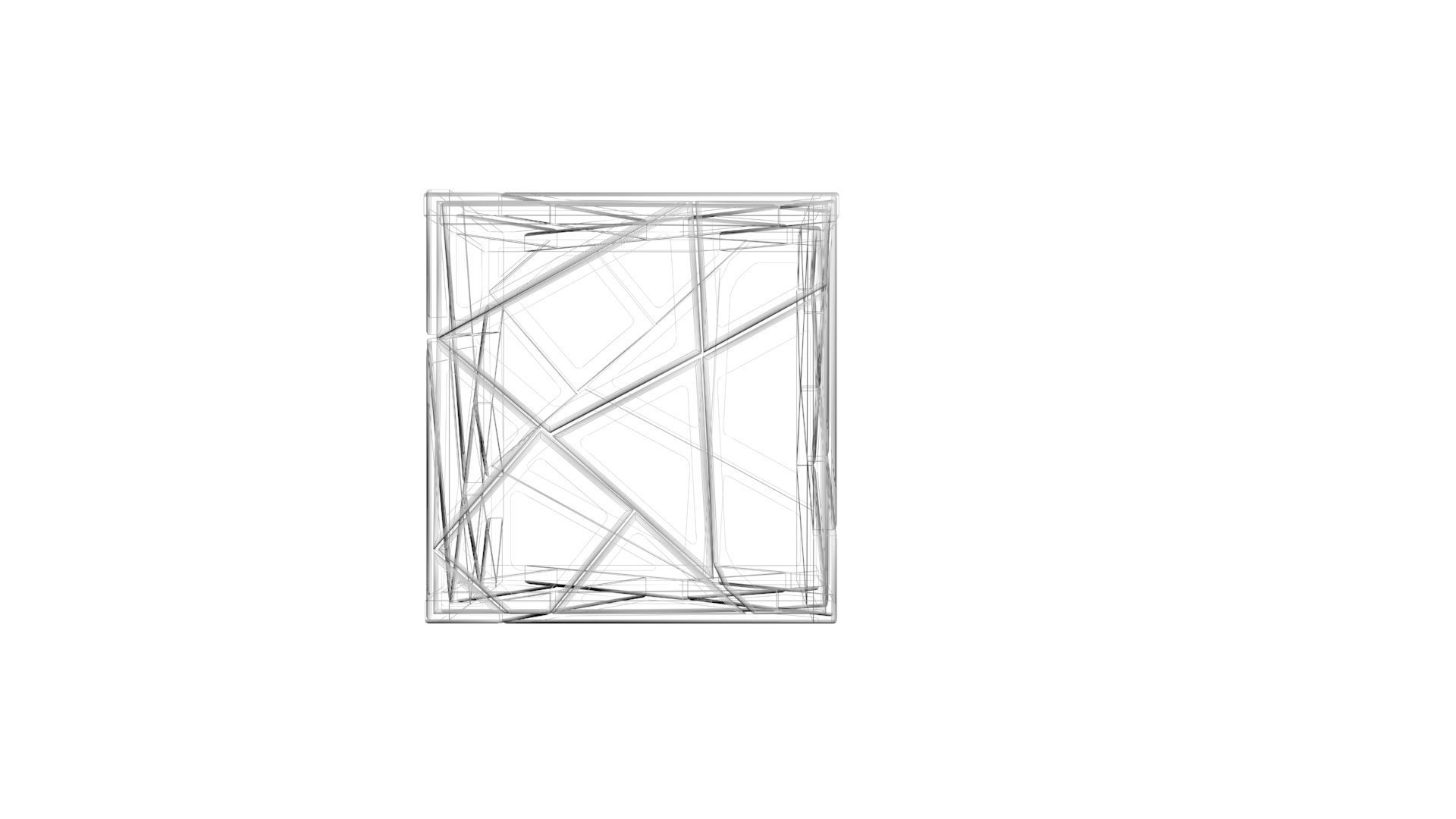 Ghost Cube 3D model | CGTrader