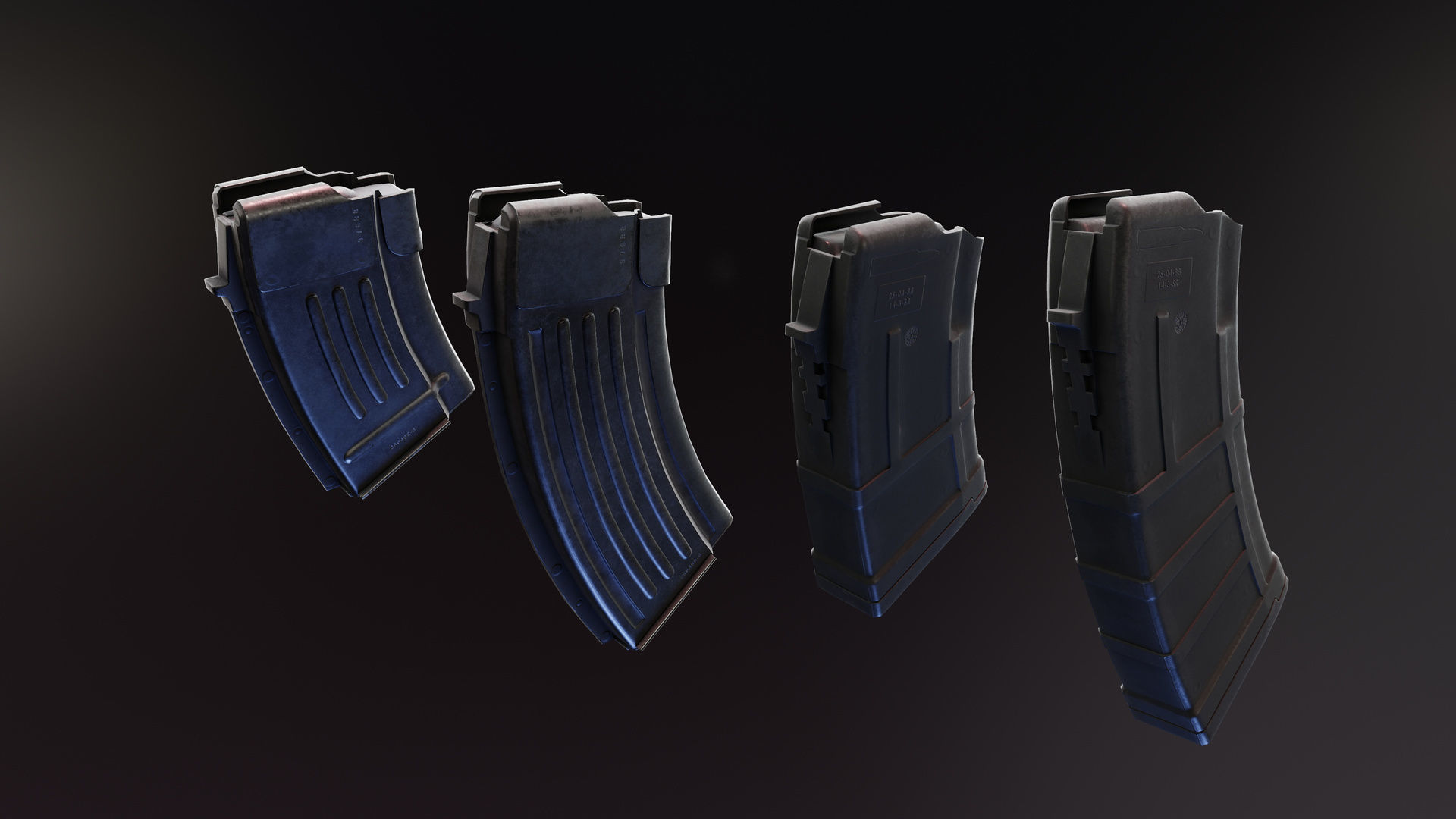 3D model Small AK magazines VR / AR / low-poly | CGTrader