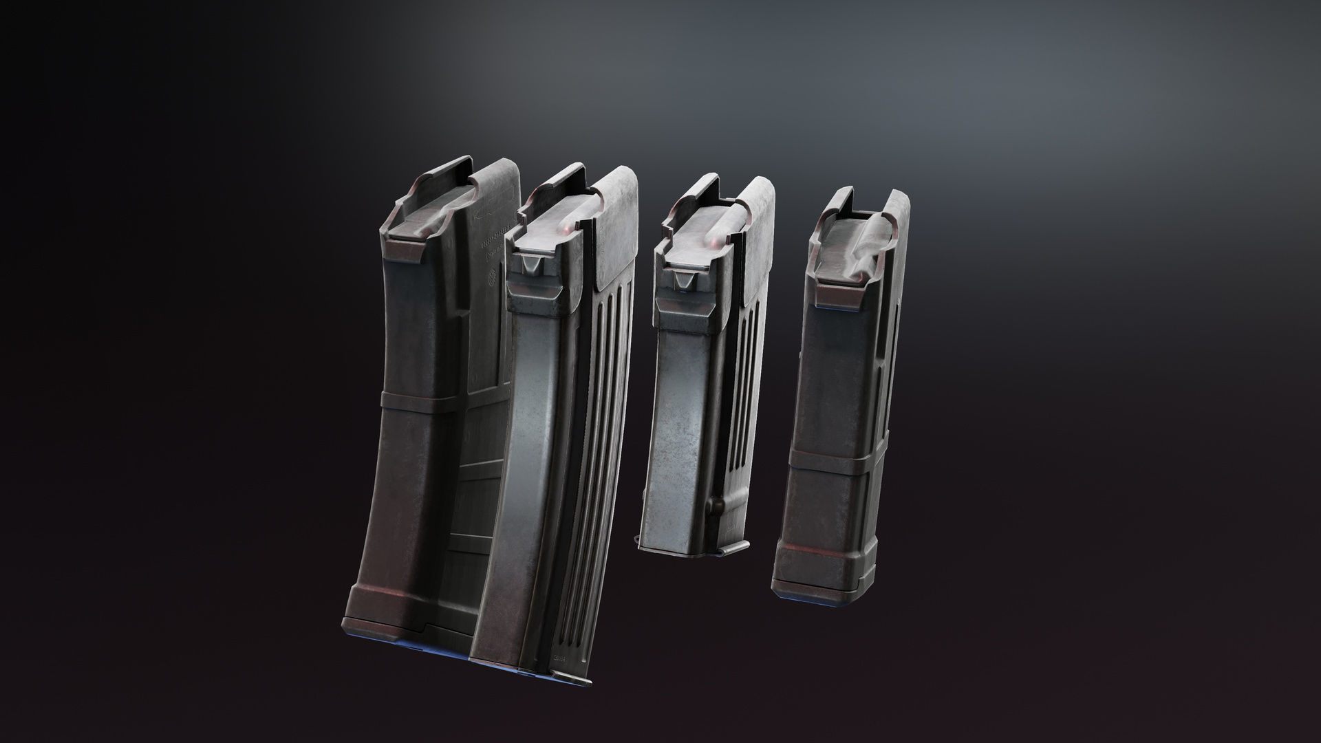 3D model Small AK magazines VR / AR / low-poly | CGTrader