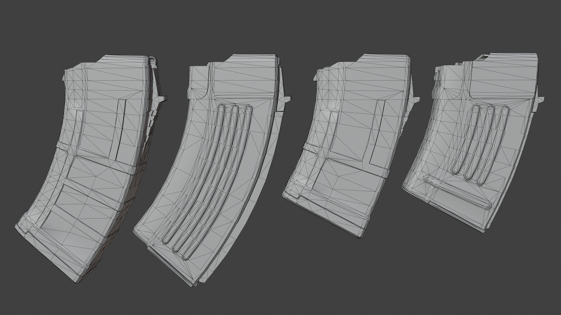 3D model Small AK magazines VR / AR / low-poly | CGTrader