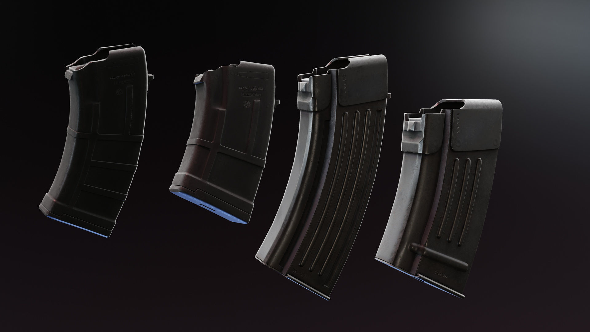 3D model Small AK magazines VR / AR / low-poly | CGTrader