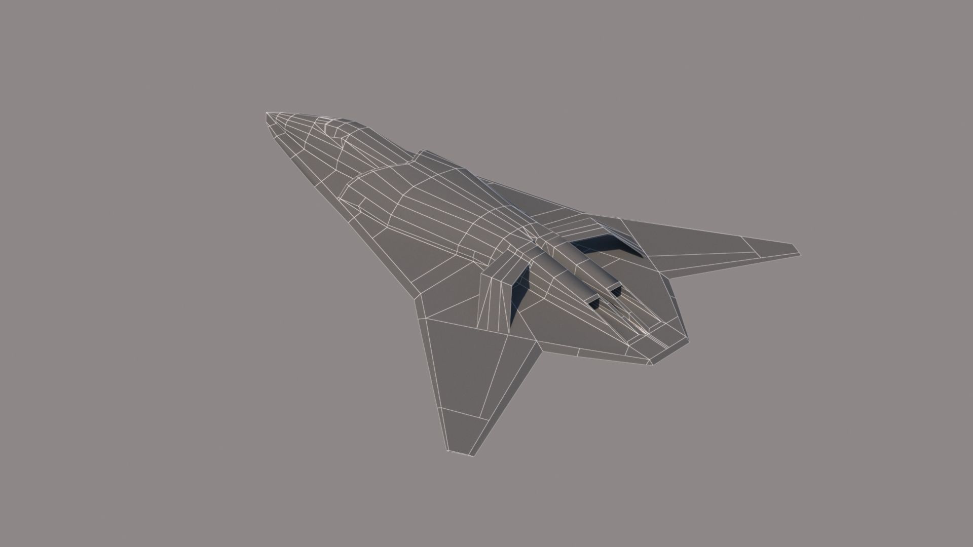 European 6th Gen fighter concept 3D model | CGTrader