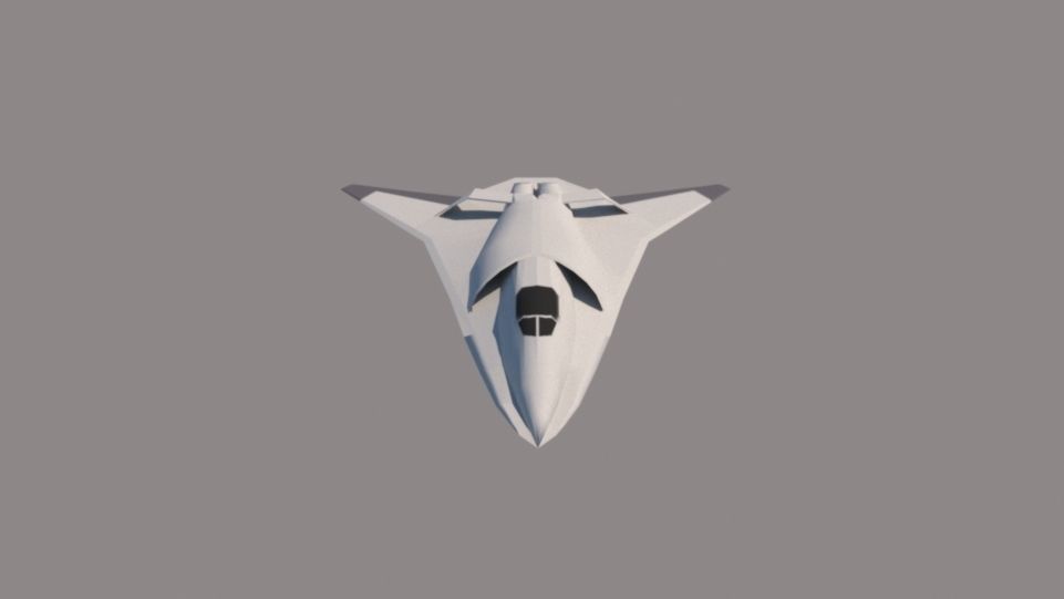 European 6th Gen fighter concept 3D model | CGTrader