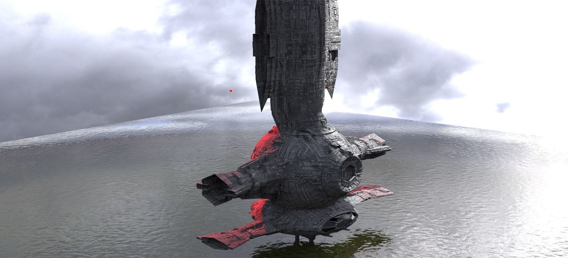 Ocean Drake interceptor Ship 3D model | CGTrader