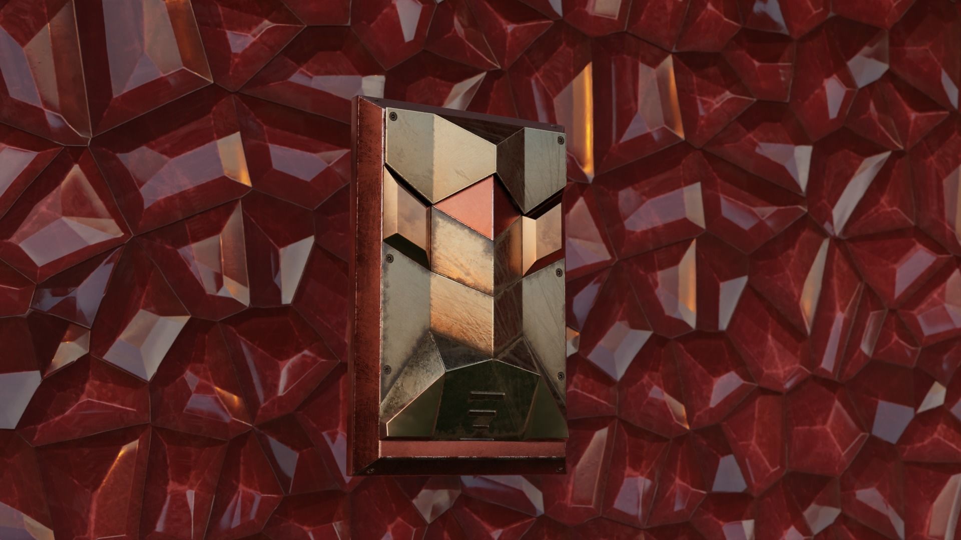 3D model Magic Box Game asset Low-poly 3D model 3D model VR / AR / low ...