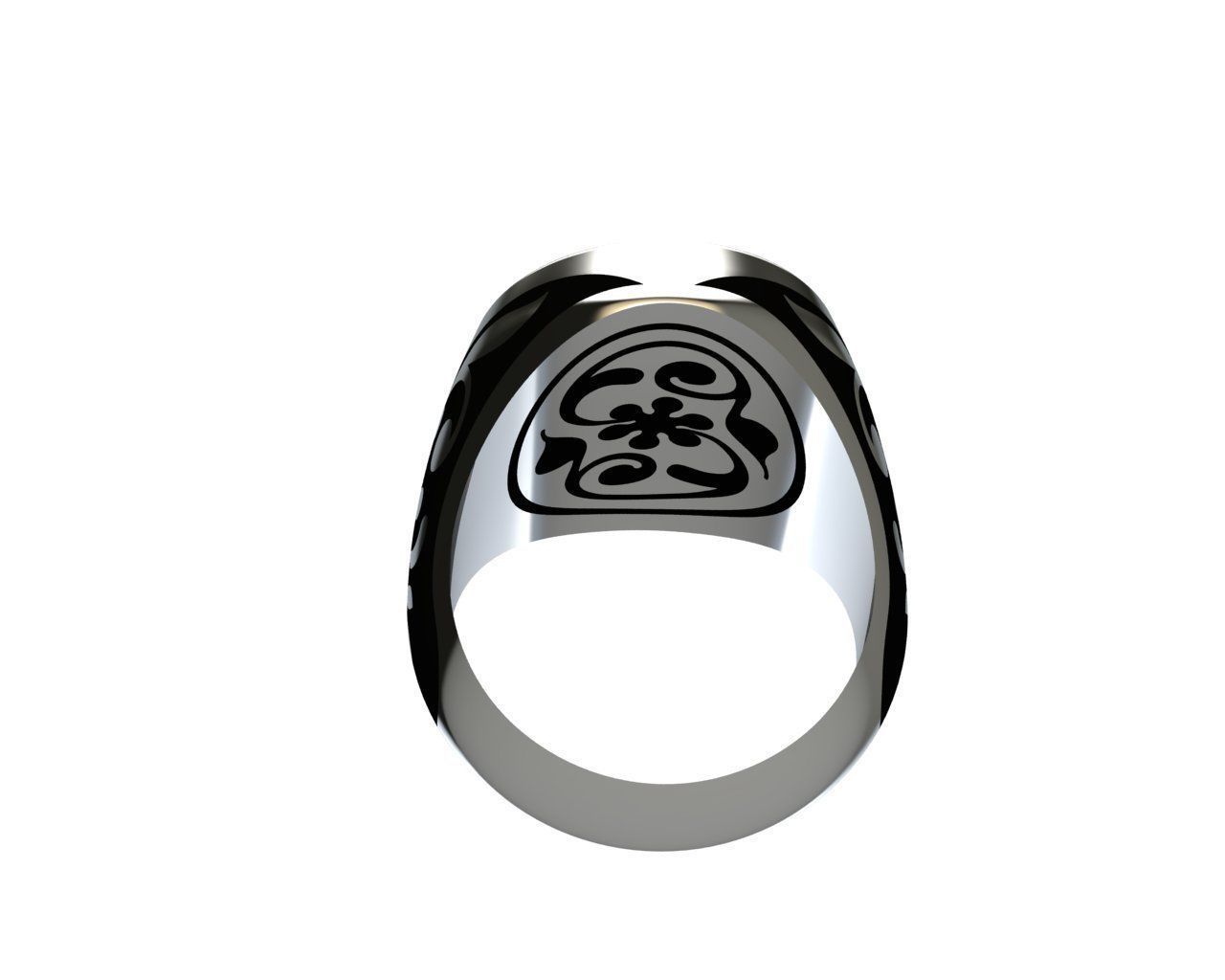 Al Capones ring 3D model 3D printable | CGTrader