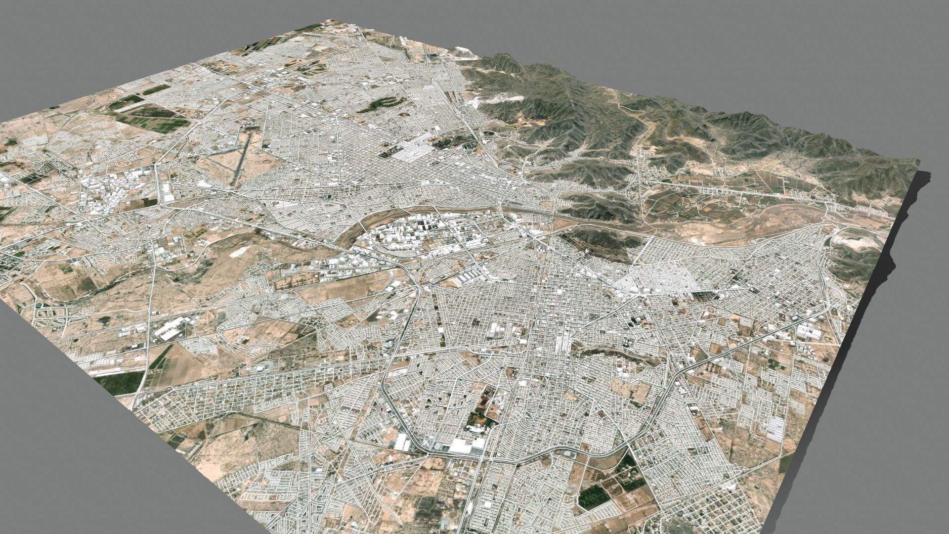 Cityscape Torreon Mexico 3D model | CGTrader