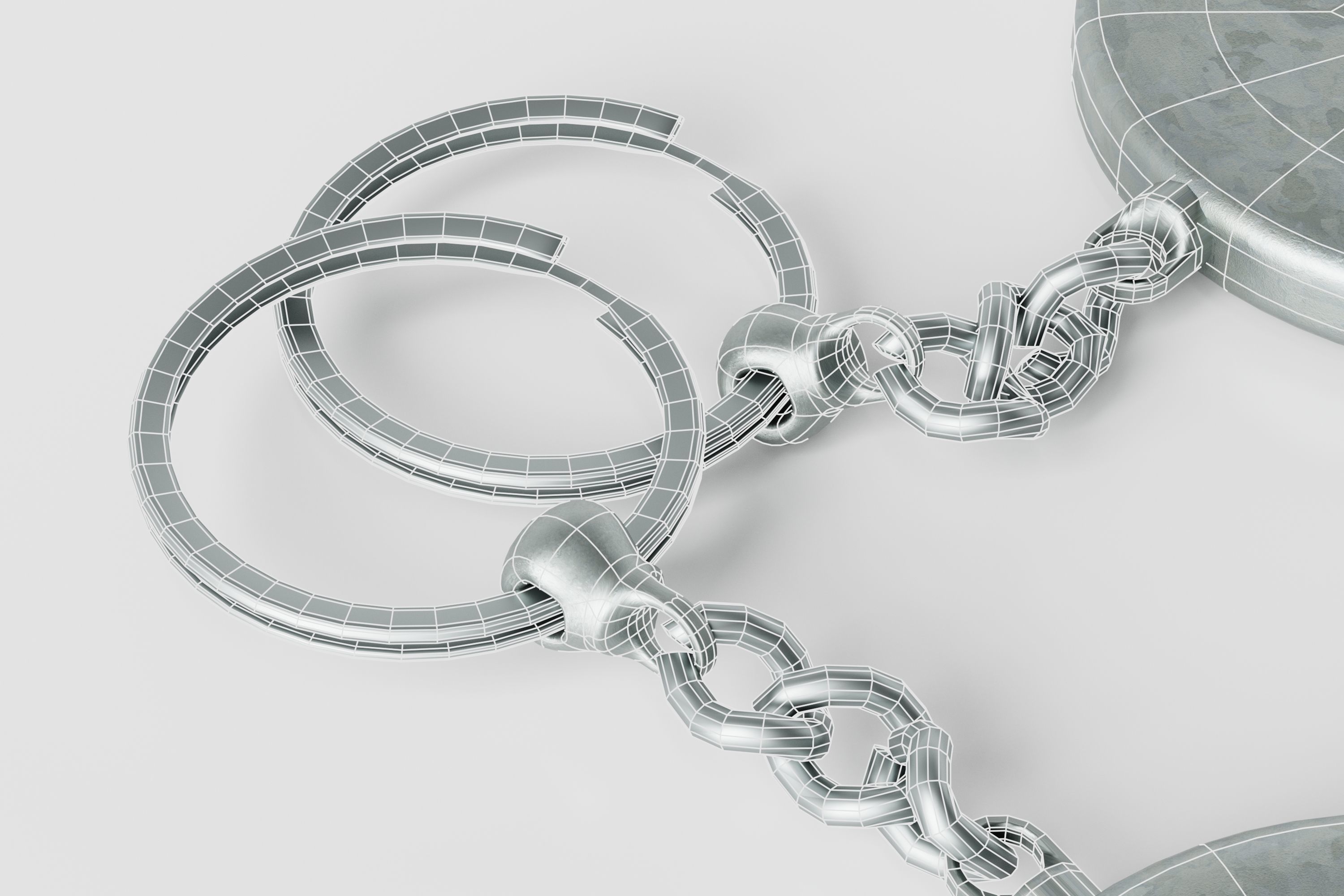 3D model Key Chain Holder Mockup VR / AR / low-poly | CGTrader