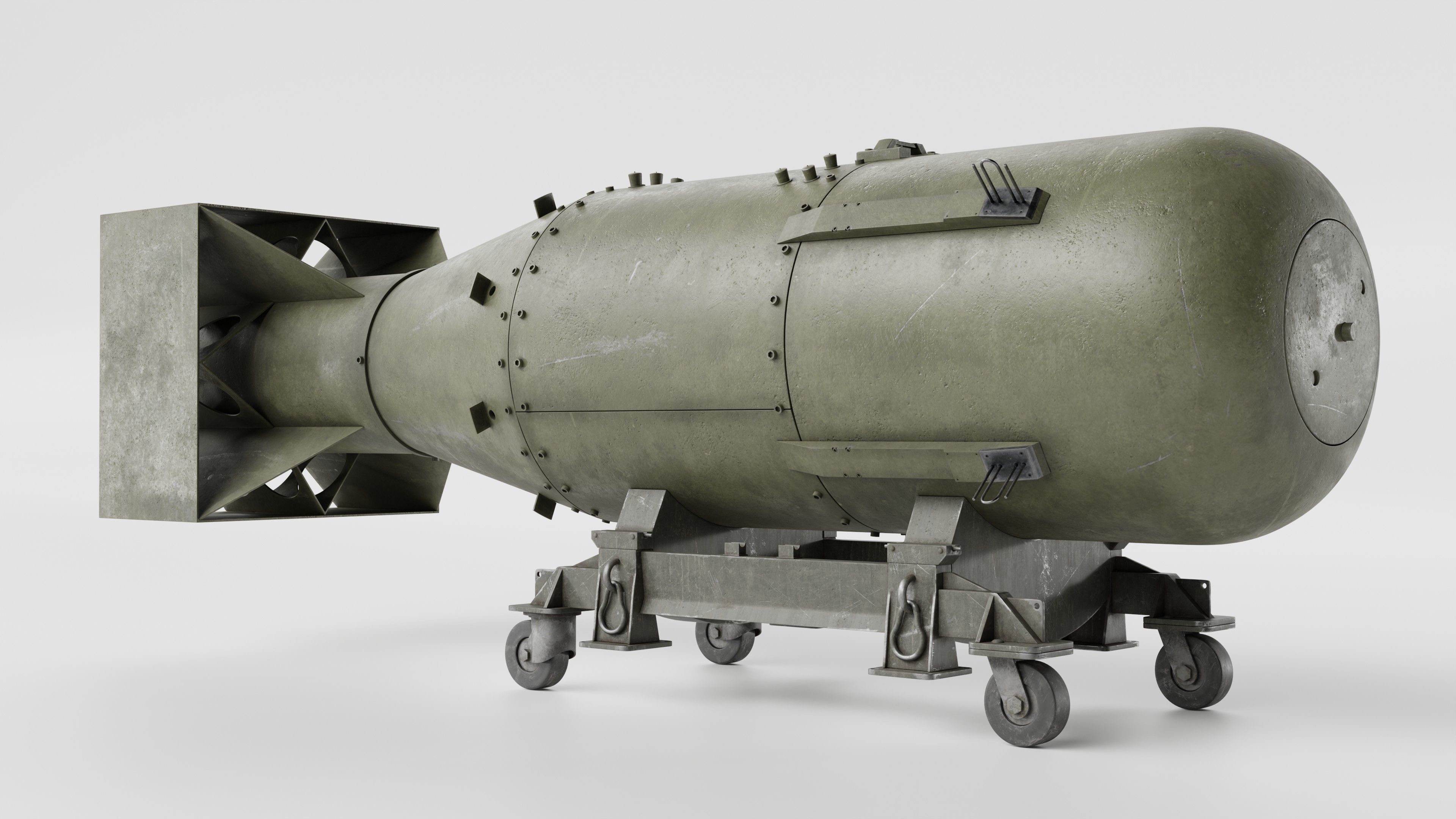 Little Boy bomb 3D model | CGTrader