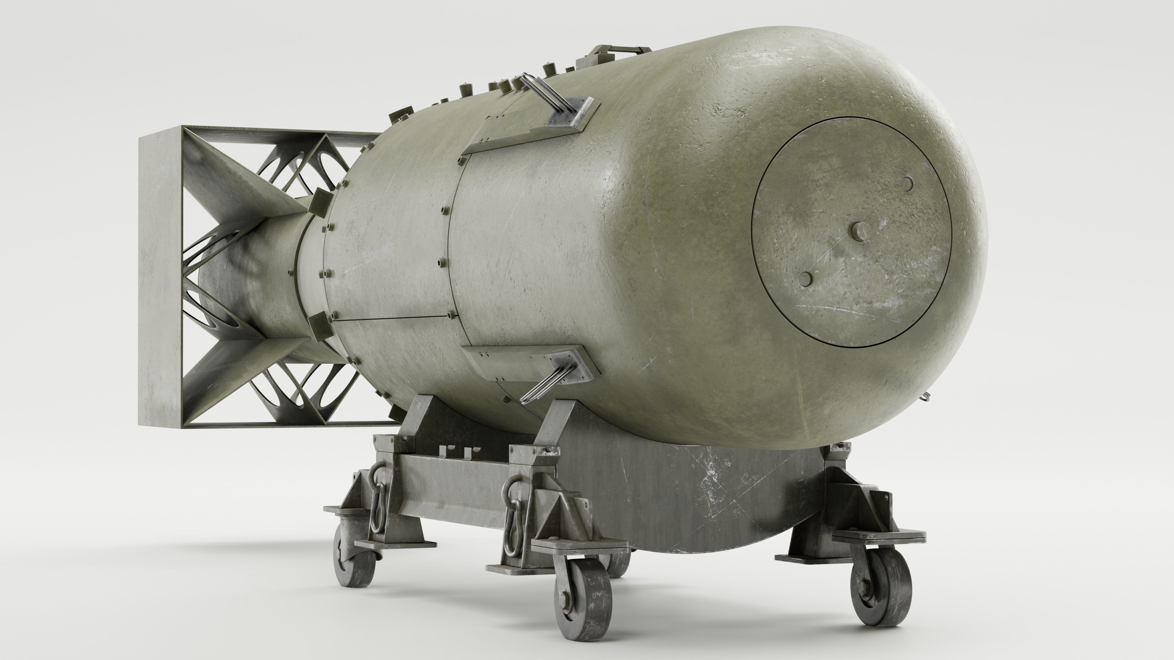 Little Boy bomb 3D model | CGTrader