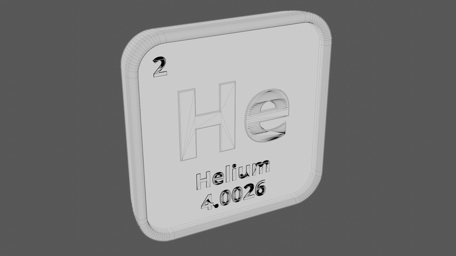 Periodic Table Elements Pack Individual 3D model | CGTrader