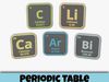 Periodic Table Elements Pack Individual 3D model | CGTrader