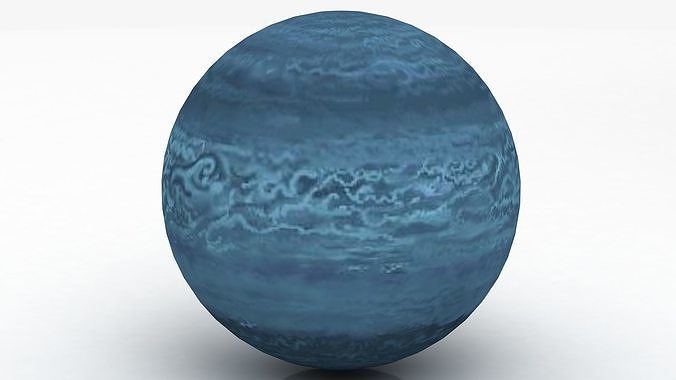 Neptune ball 3D model | CGTrader