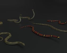 Rigged Snake 3D Models | CGTrader