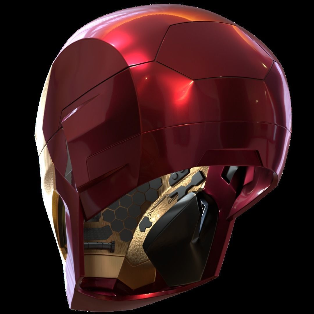 Iron Man MK 46 47 3d printable motorized helmet and inner detail 3D ...