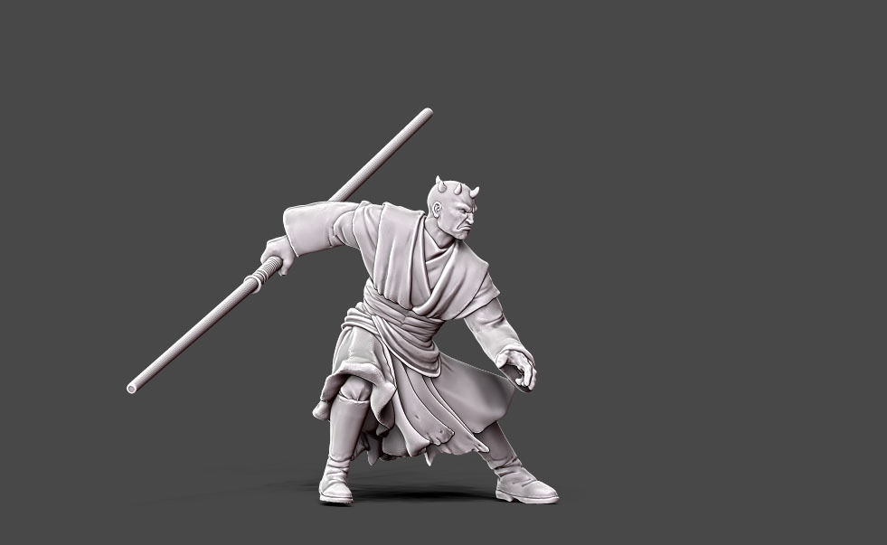 Dark adept - 35mm scale 3D model 3D printable | CGTrader