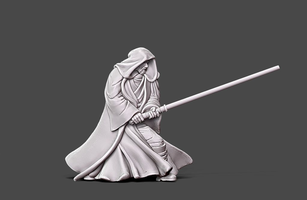 Light adept - 35mm scale 3D model 3D printable | CGTrader