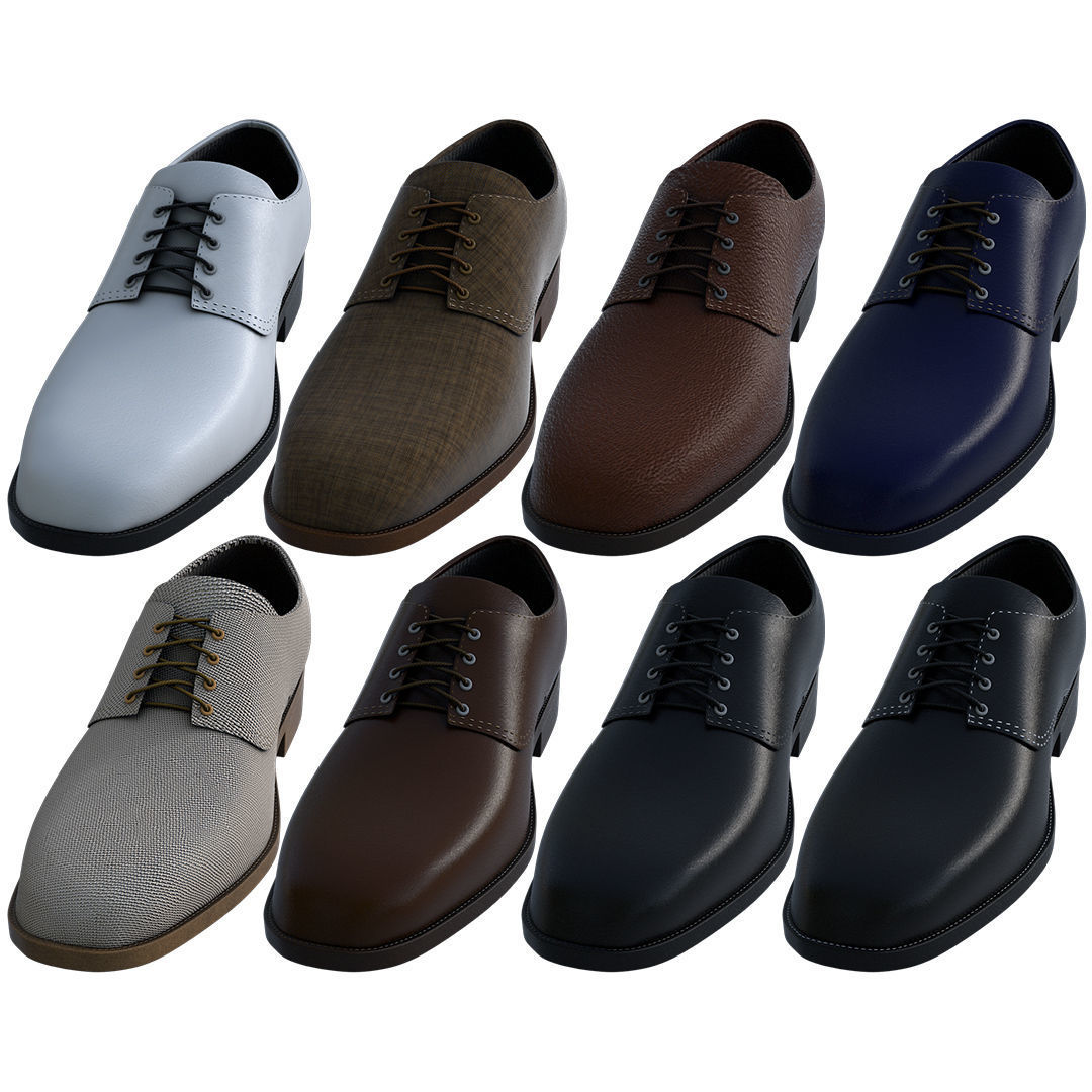 3D model Shoe Pack VR / AR / low-poly | CGTrader