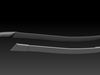 High-poly model Elf sword and scabbard 3D model | CGTrader