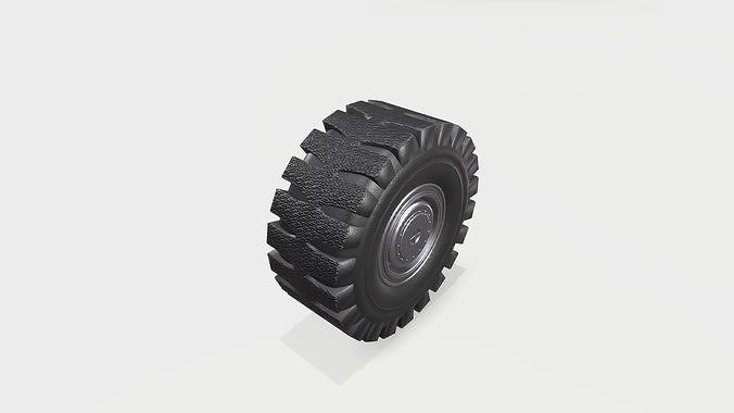 3D model Car Tire VR / AR / low-poly | CGTrader