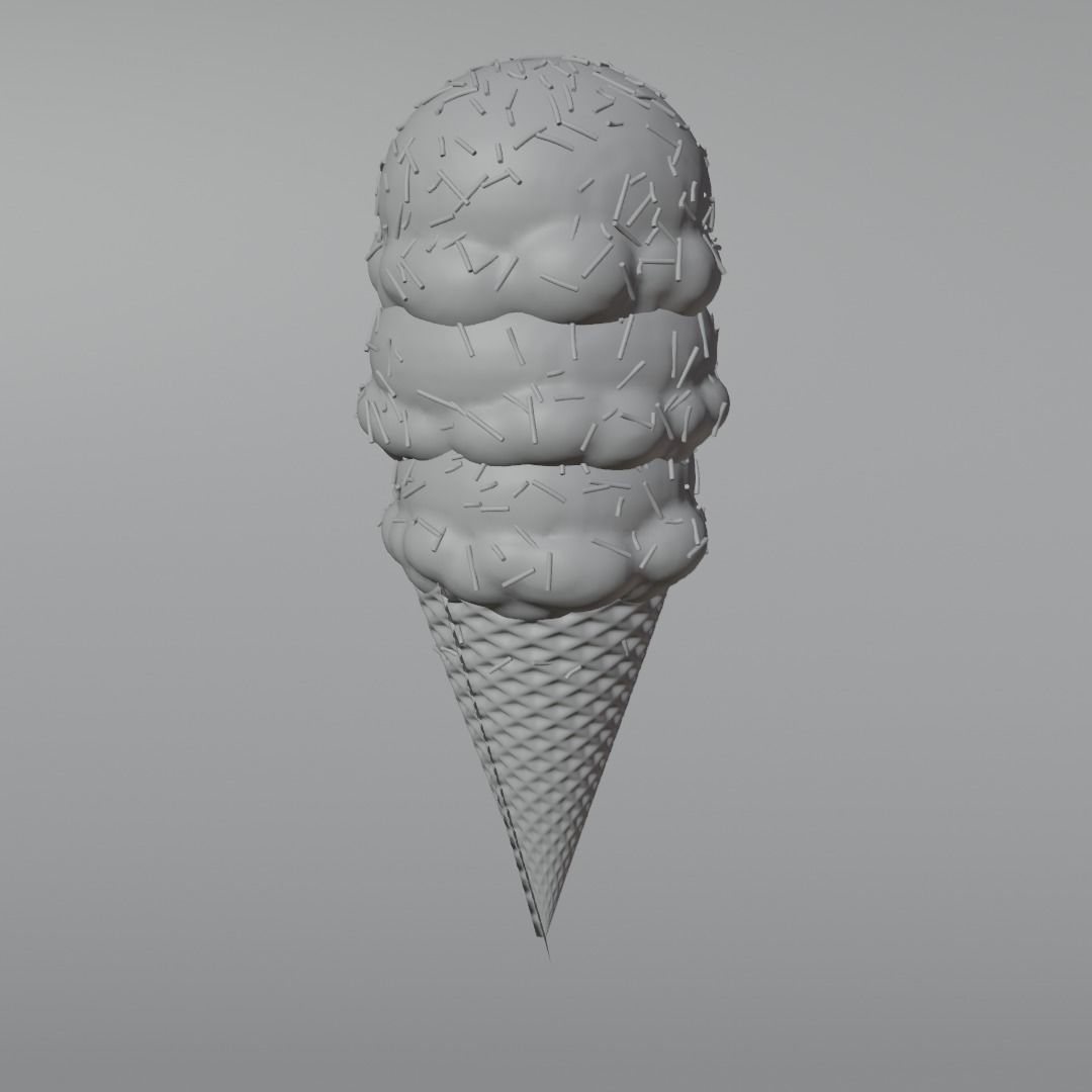 Ice cream 3D model | CGTrader
