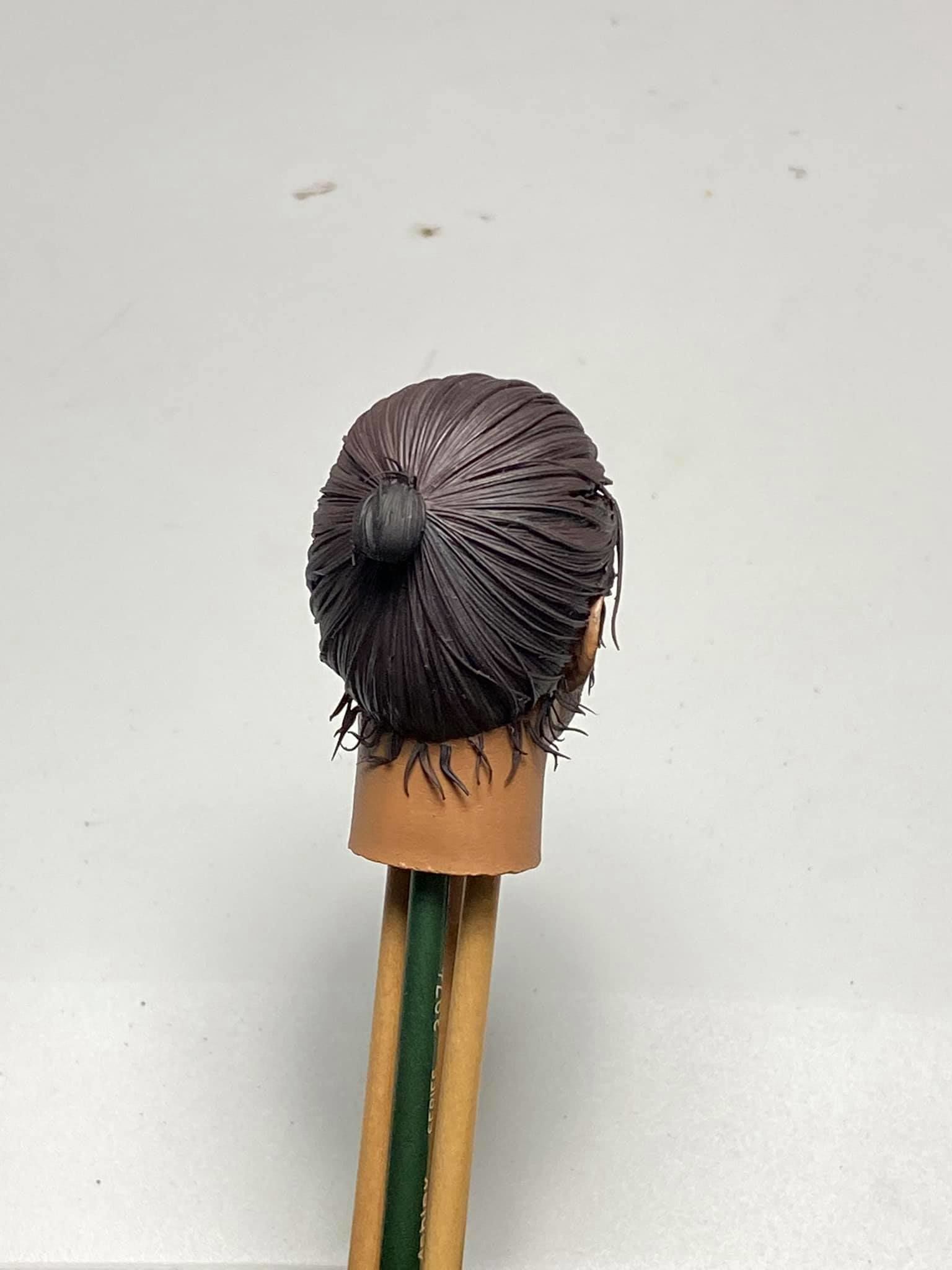 sixth scale samurai head Jin Sakai 3D model 3D printable | CGTrader
