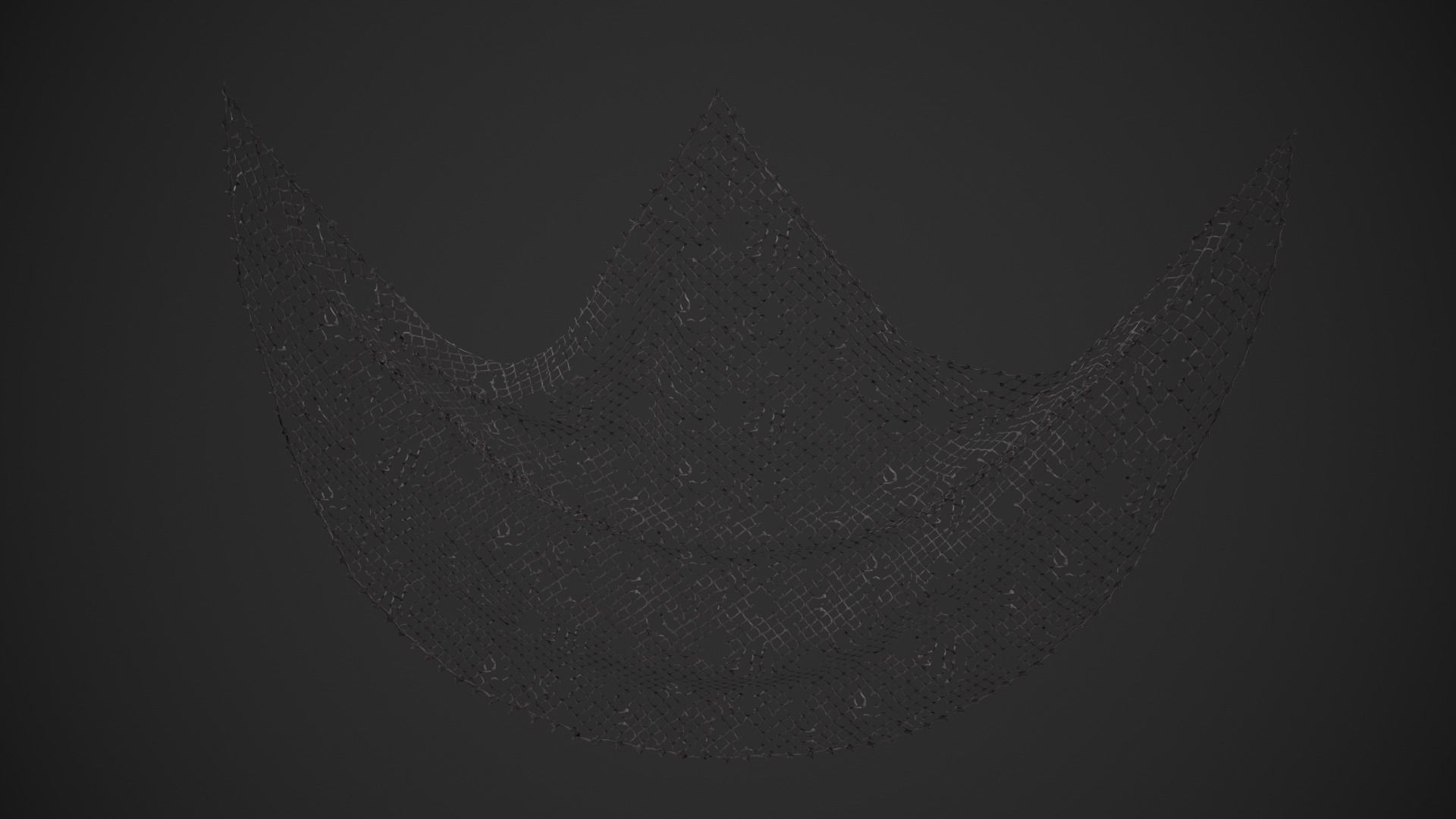 3D model Fishing Net - Intact and Damaged VR / AR / low-poly | CGTrader