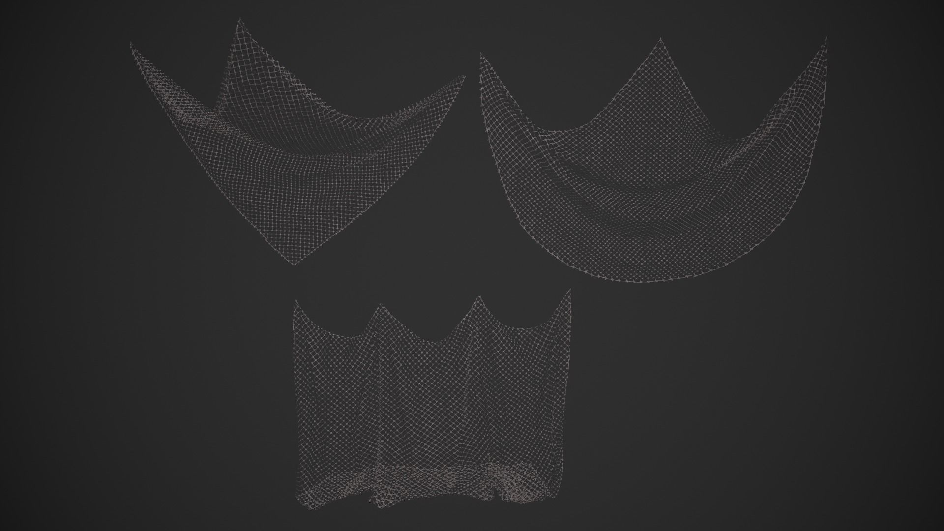 3D model Fishing Net - Intact and Damaged VR / AR / low-poly | CGTrader