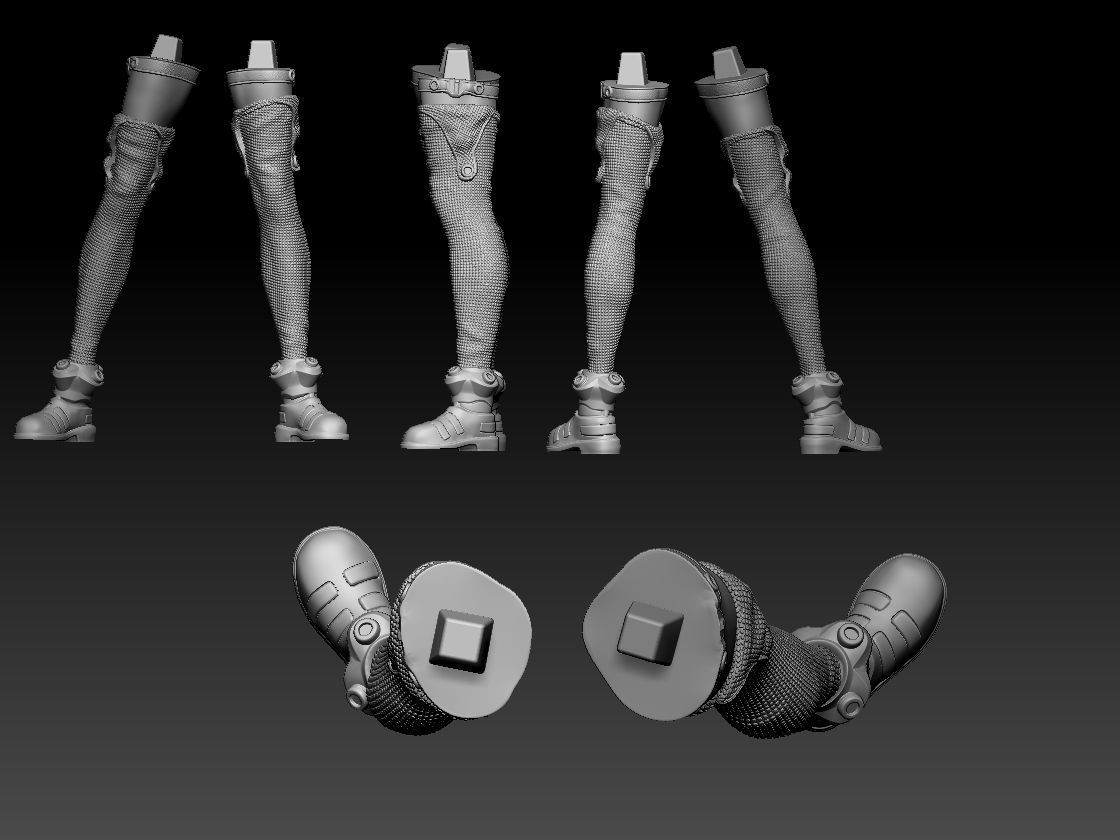 Reika Shimohira Gantz 3D model 3D printable | CGTrader