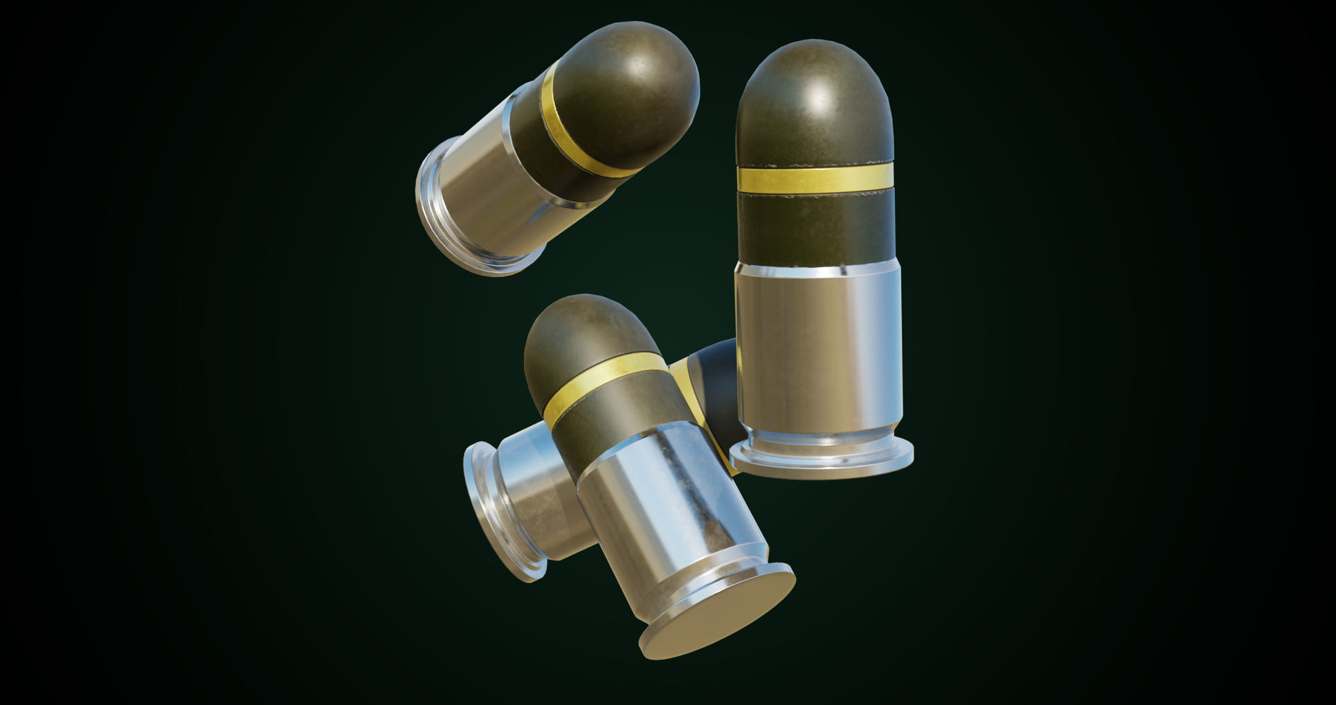 Collection of Grenade Launcher Gun All PBR Textures Included VR / AR ...