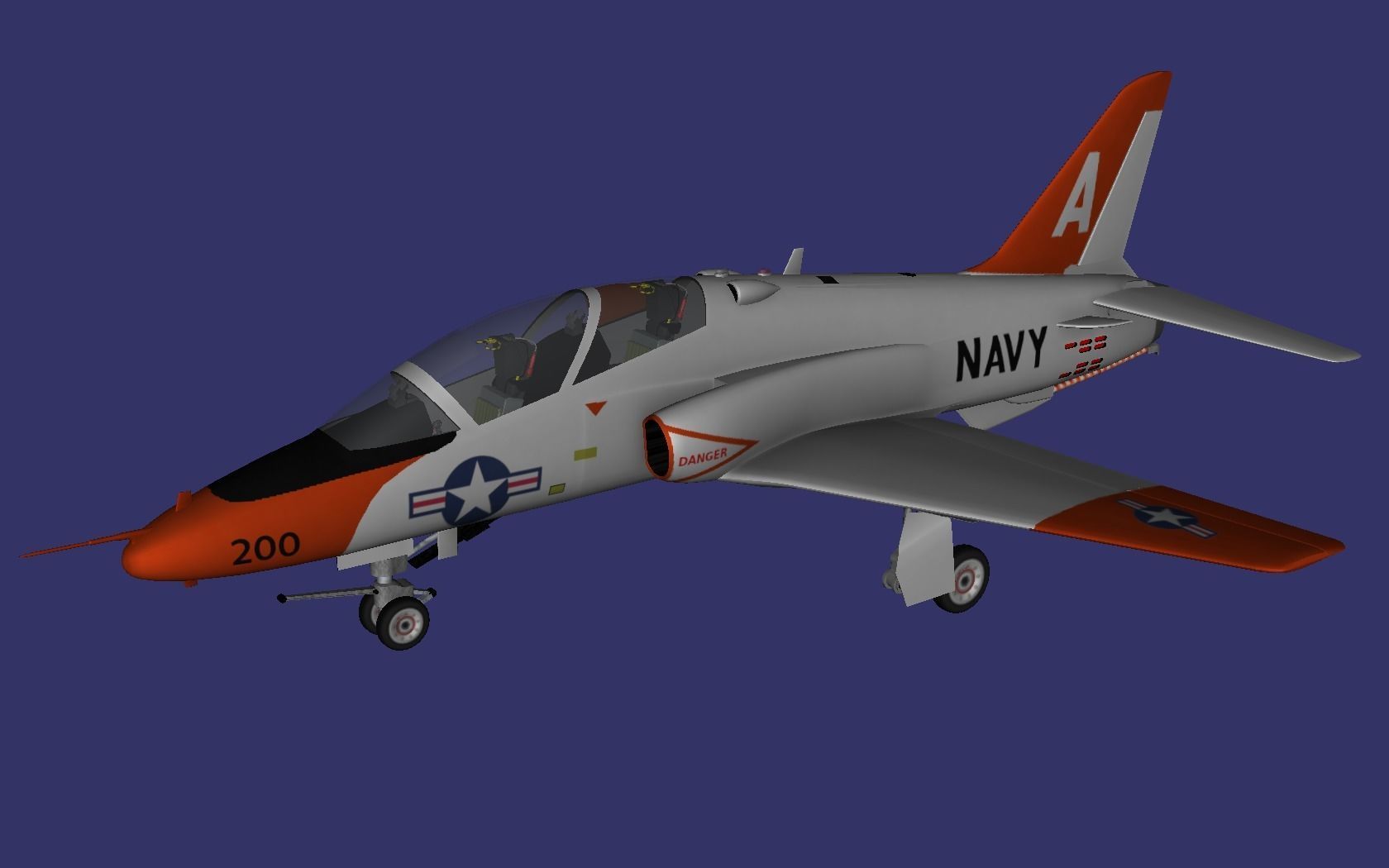 McDonnell Douglas T-45 Goshawk free VR / AR / low-poly 3D model | CGTrader