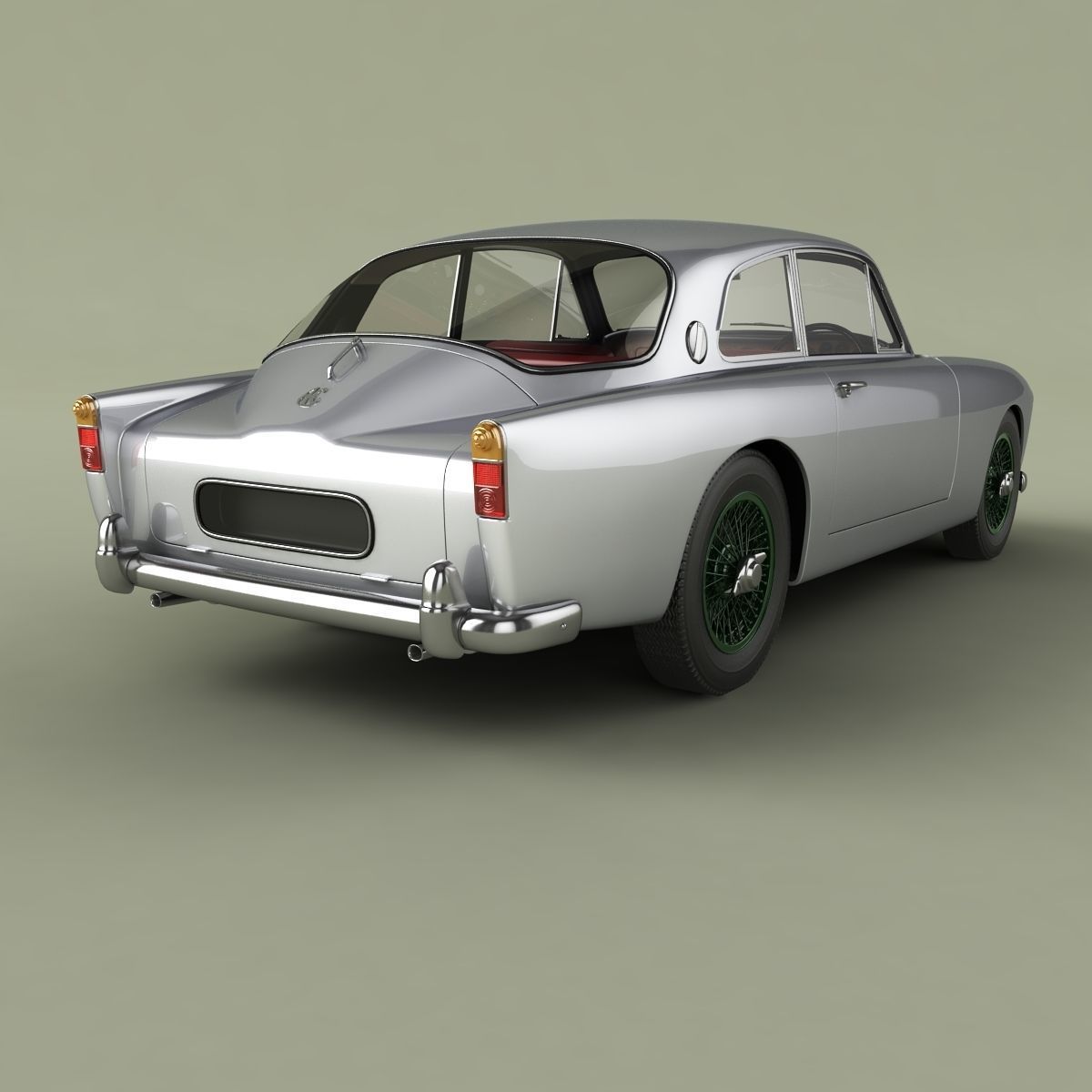AC Greyhound Coupe 3D model | CGTrader