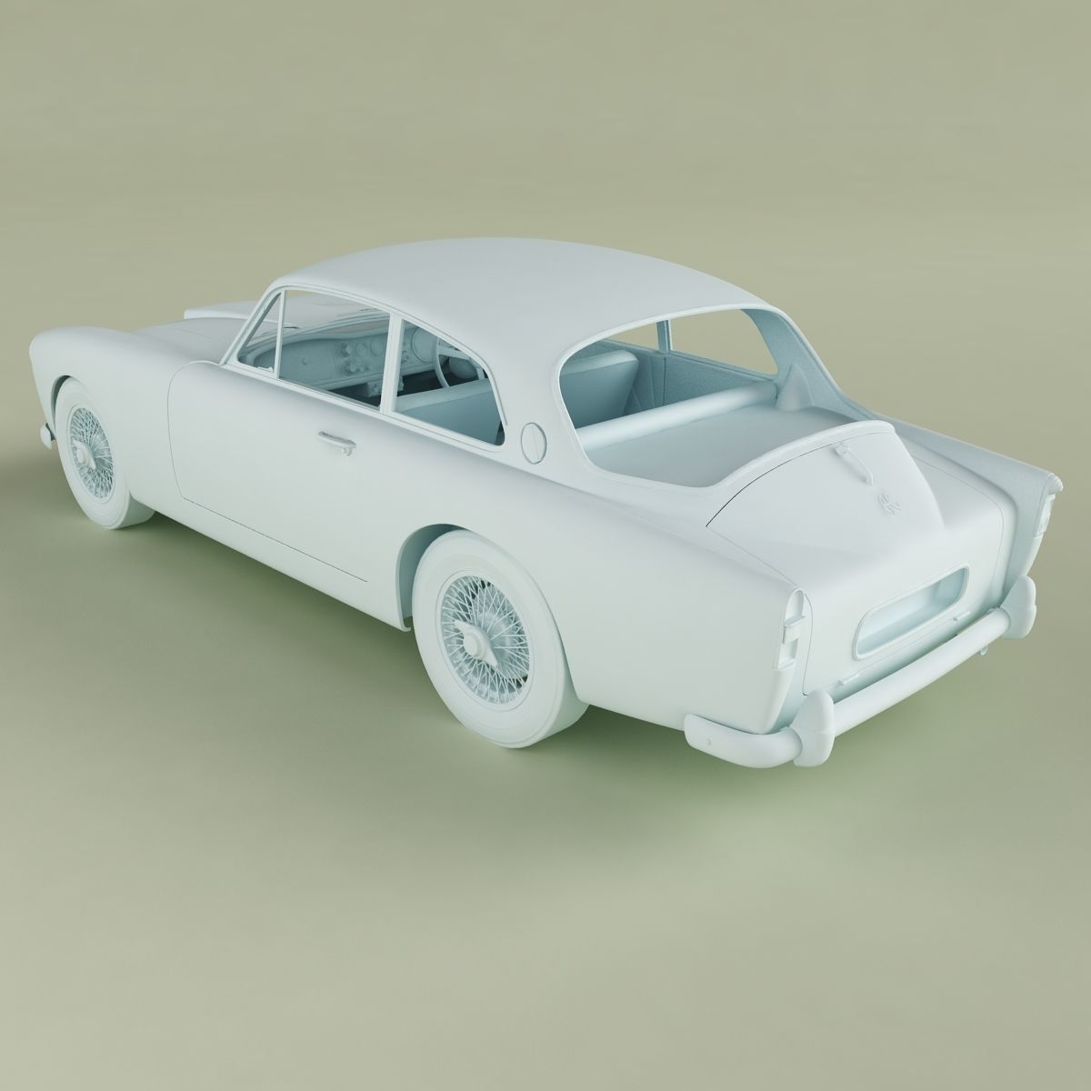 AC Greyhound Coupe 3D model | CGTrader