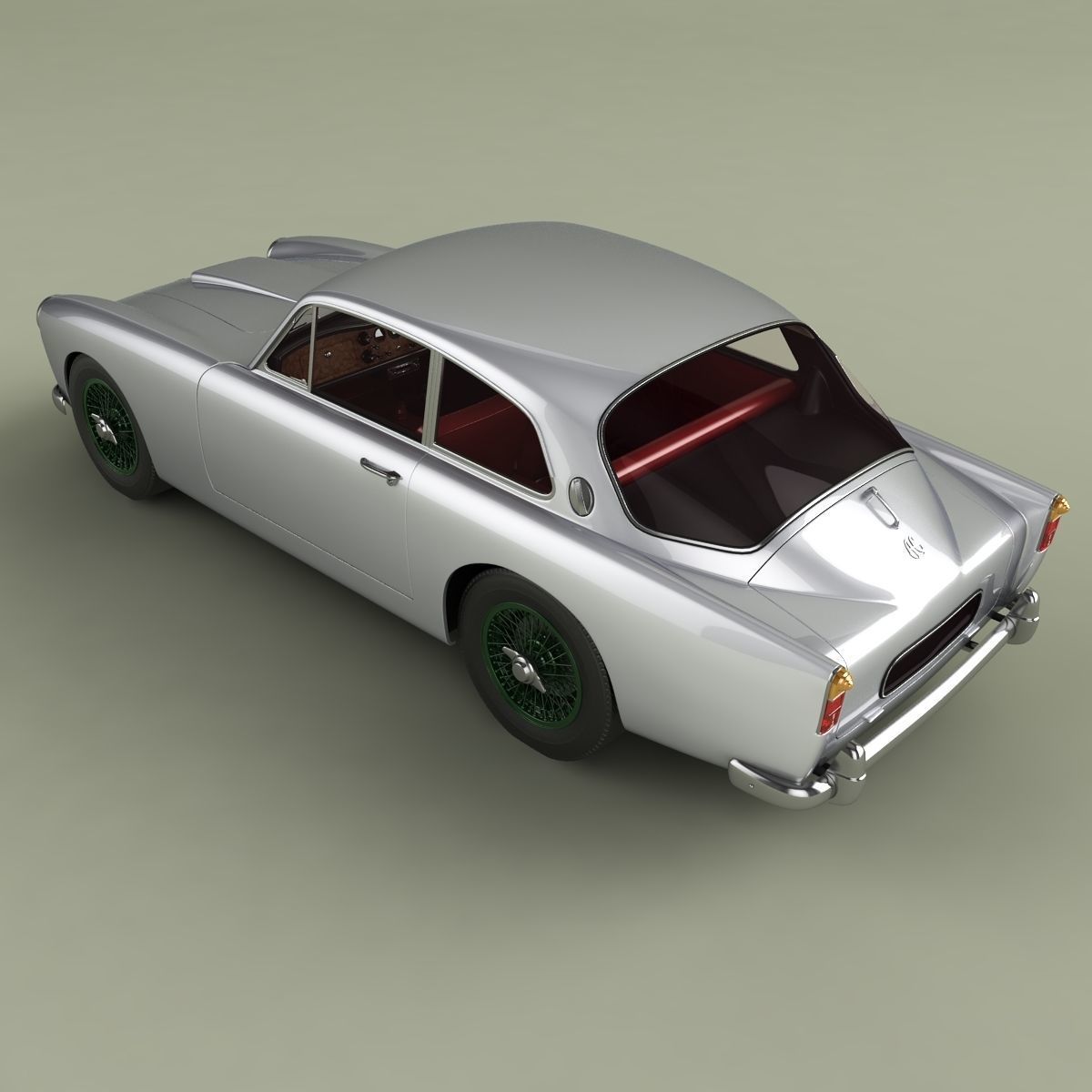 AC Greyhound Coupe 3D model | CGTrader