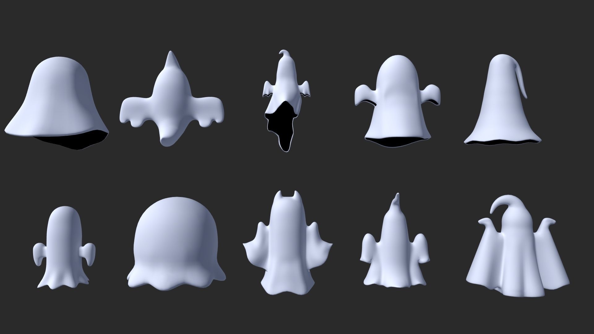Halloween Ghost 3D model | CGTrader