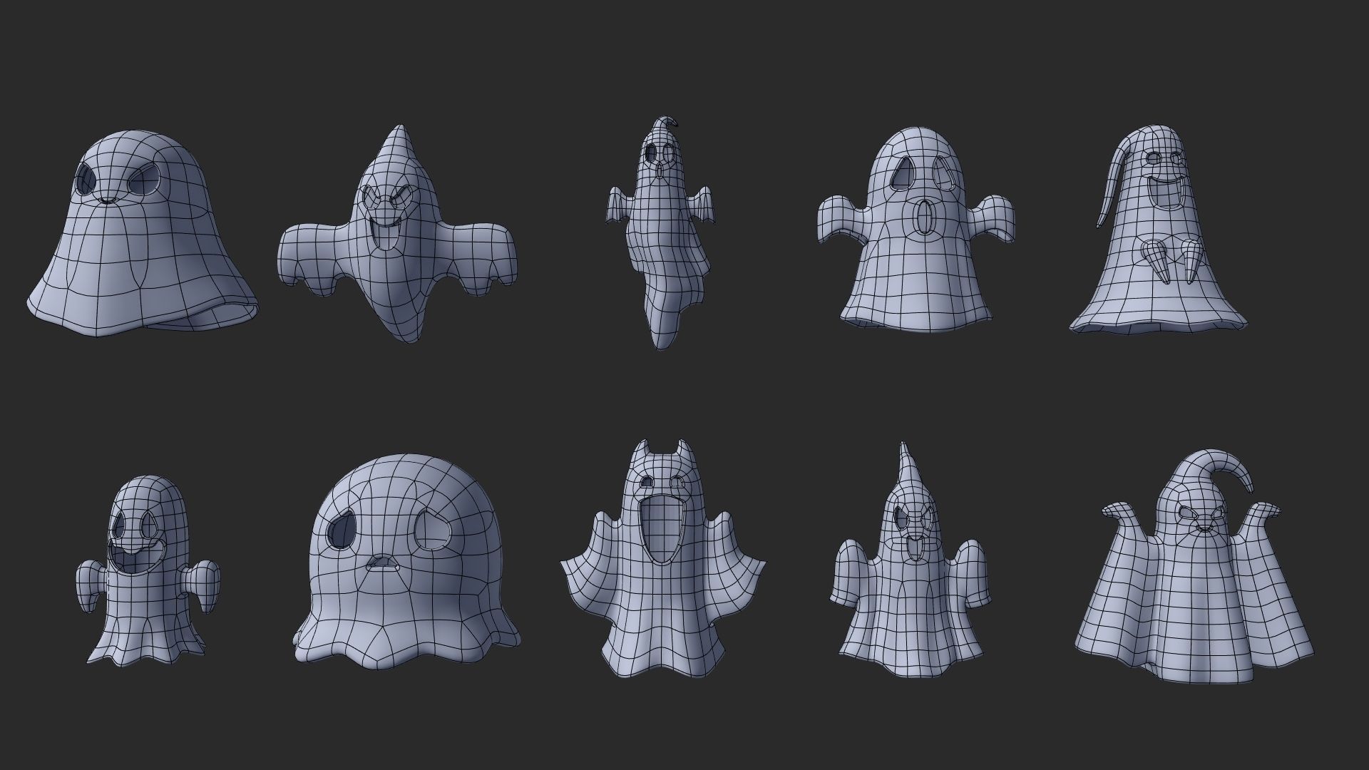 Halloween Ghost 3D model | CGTrader