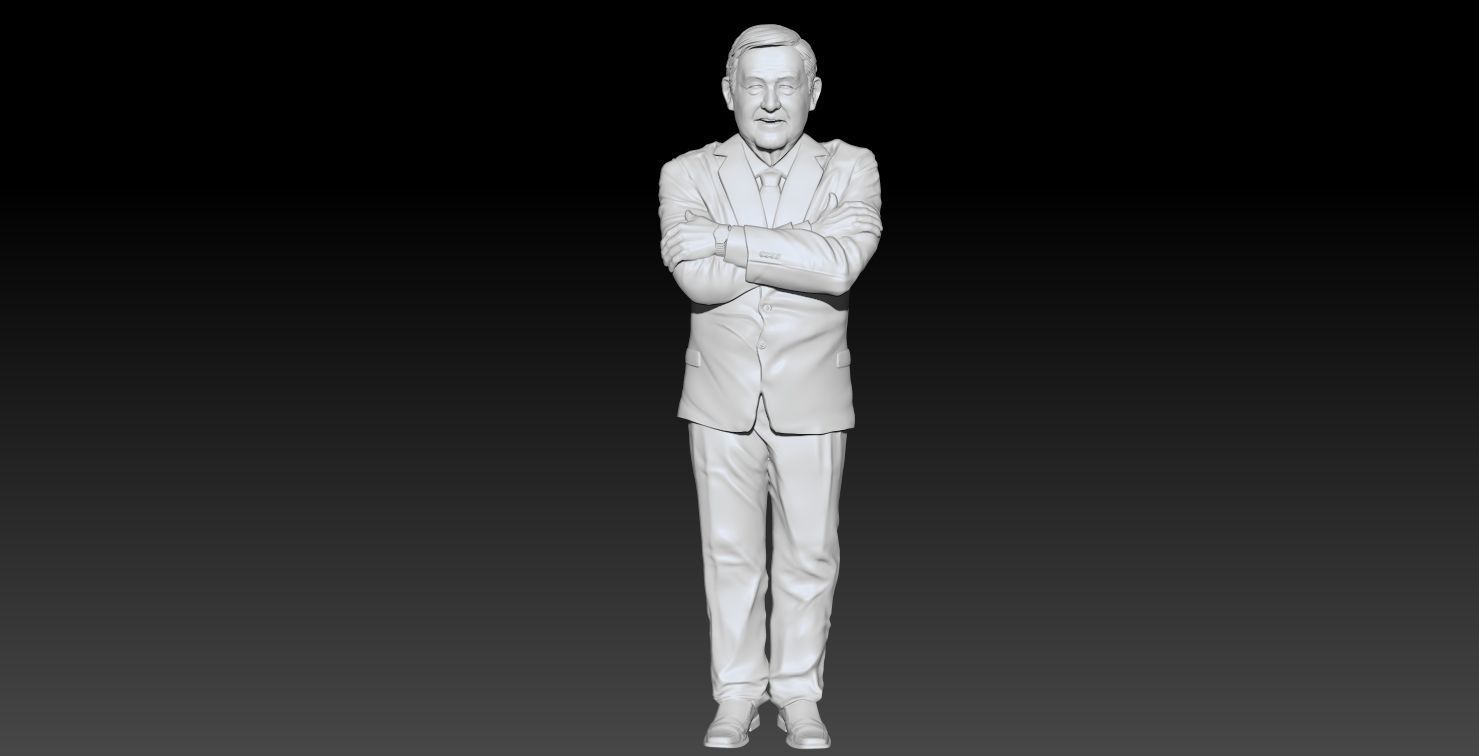 Amlo - Andrez Manuel Lopez Obrador - President of Mexico 3D model 3D ...
