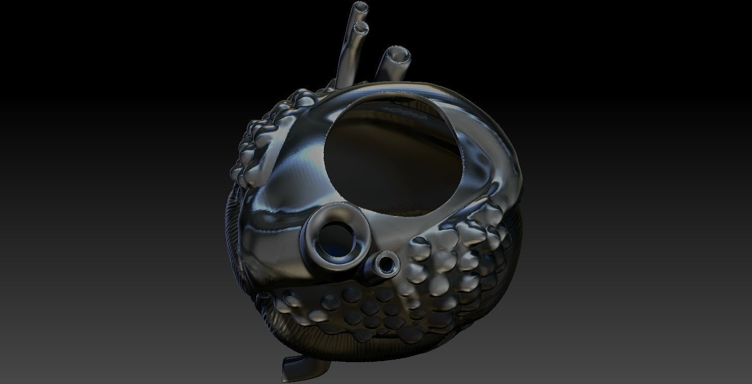 Heart Pot 3D model 3D printable | CGTrader