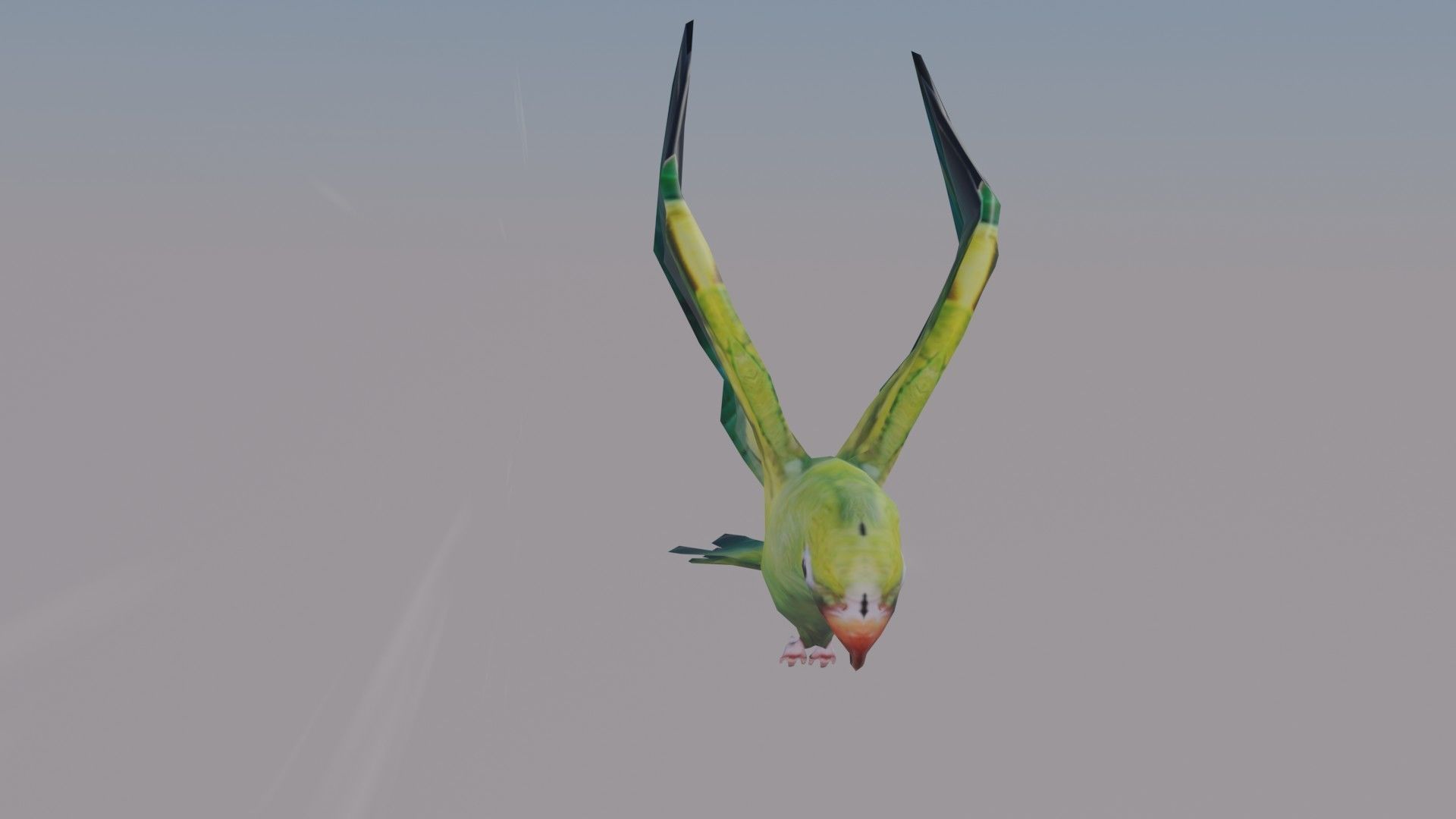 3D model well modeled lowpoly Parrot VR / AR / low-poly | CGTrader